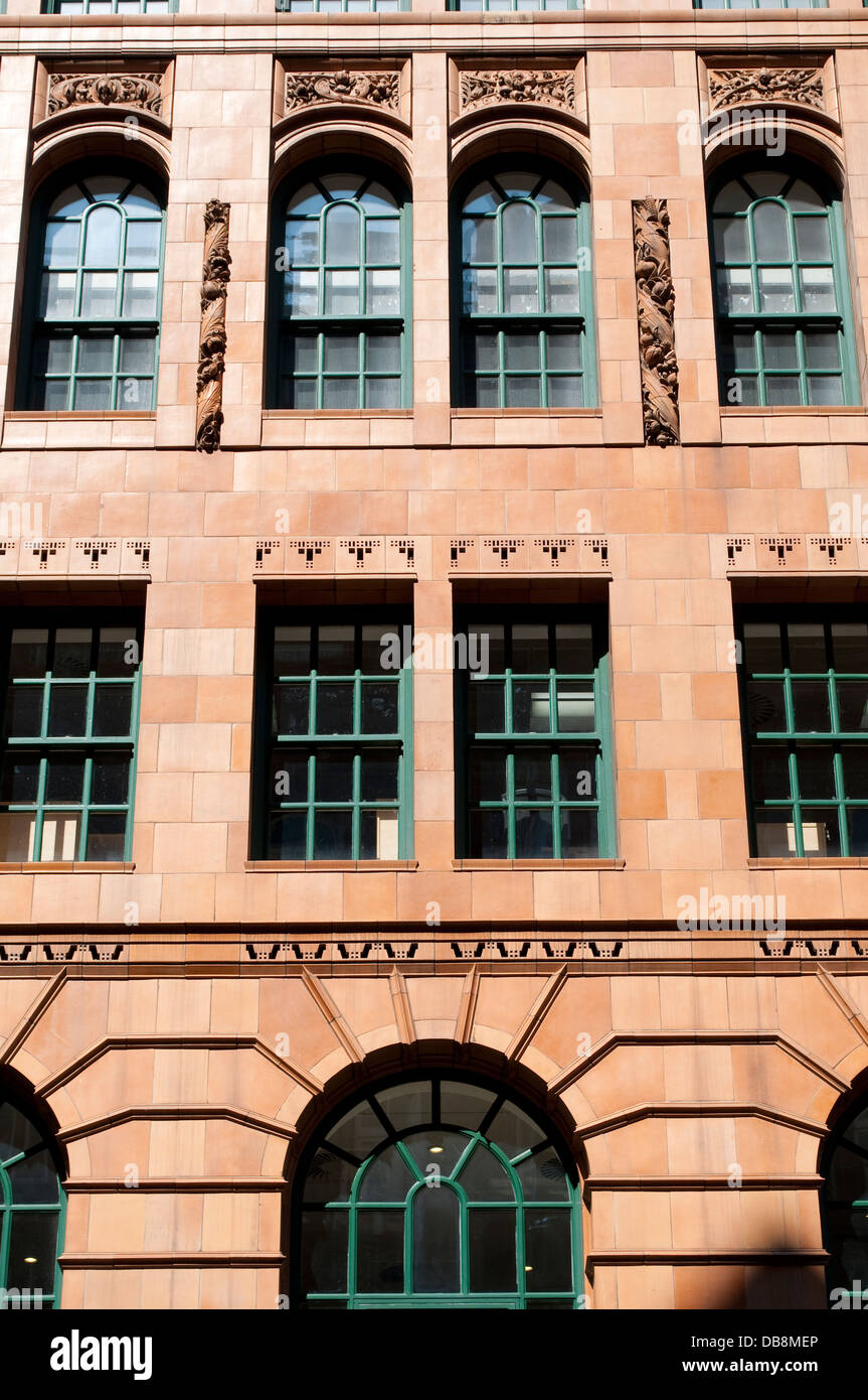 Art Deco Building Architecture Manchester High Resolution Stock ...