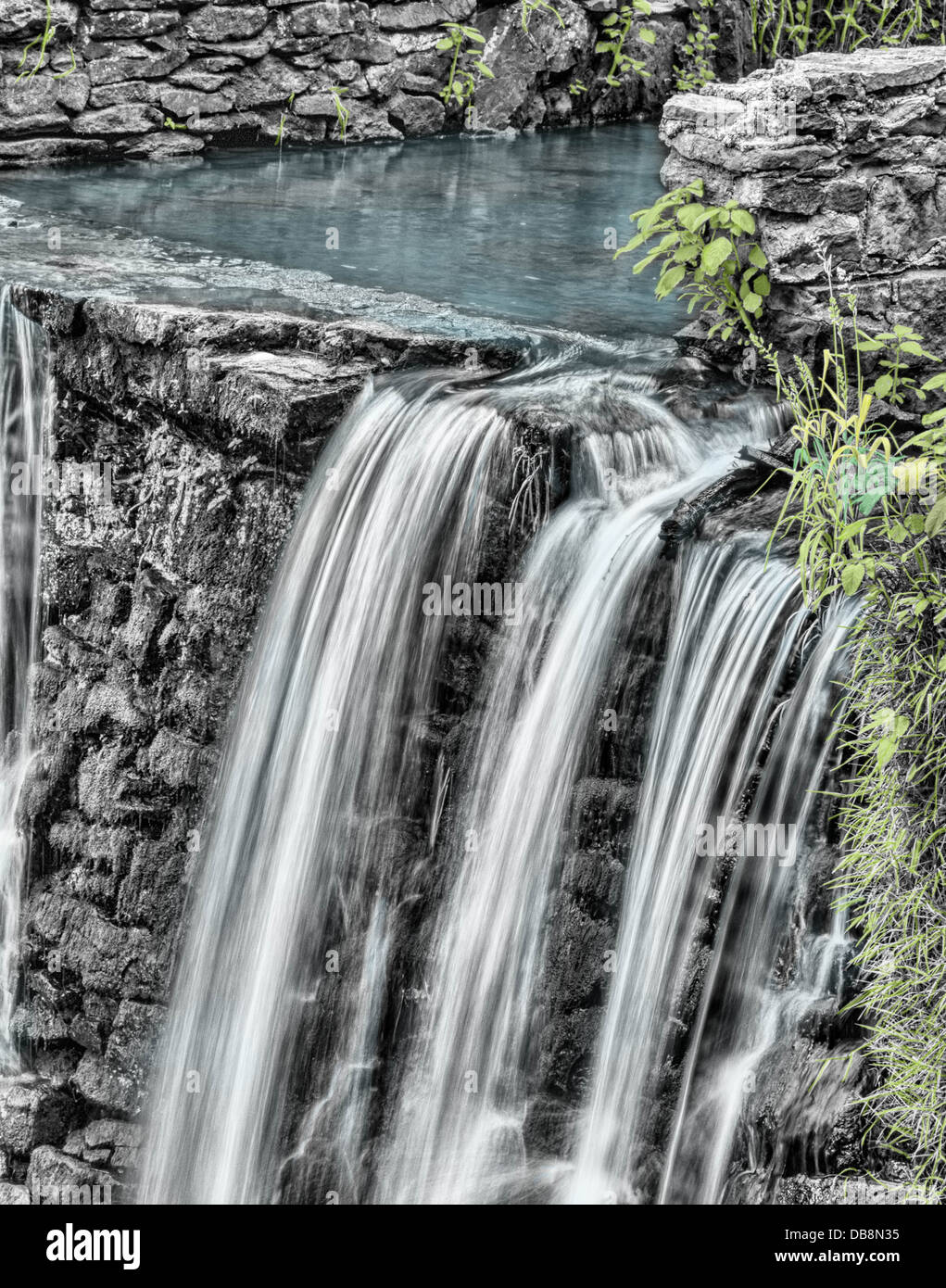 Black water falls hi-res stock photography and images - Alamy