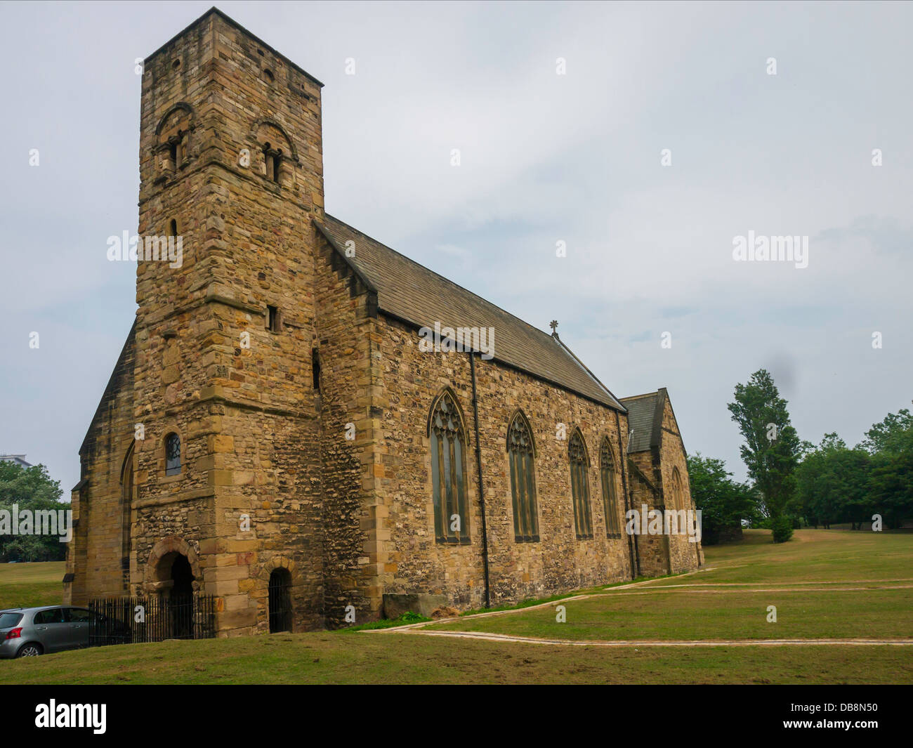 St Peter's Church Monkwearmouth built in 674AD is one of the oldest ...