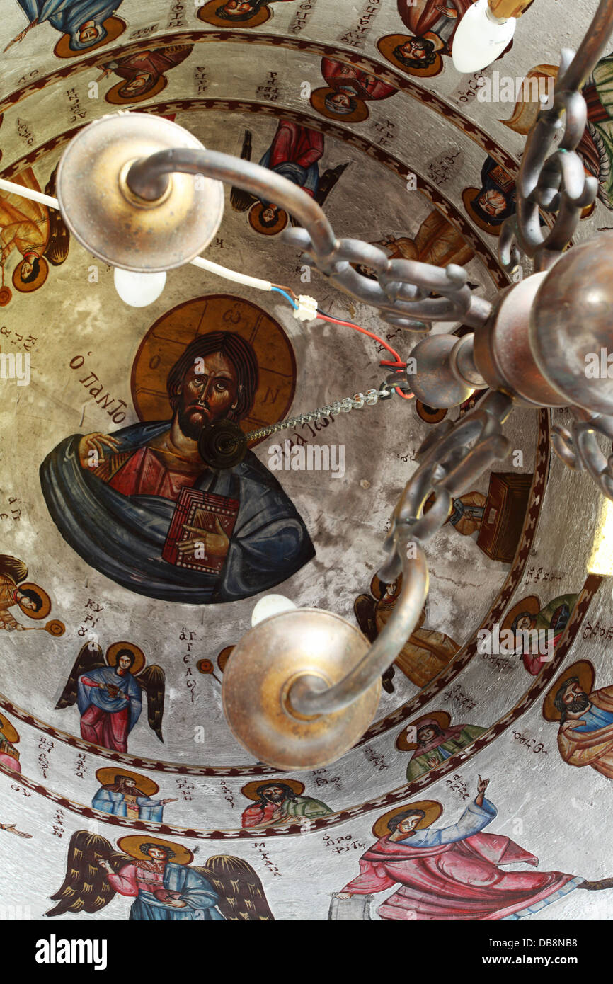 Depiction jesus christ in greek hi-res stock photography and images - Alamy