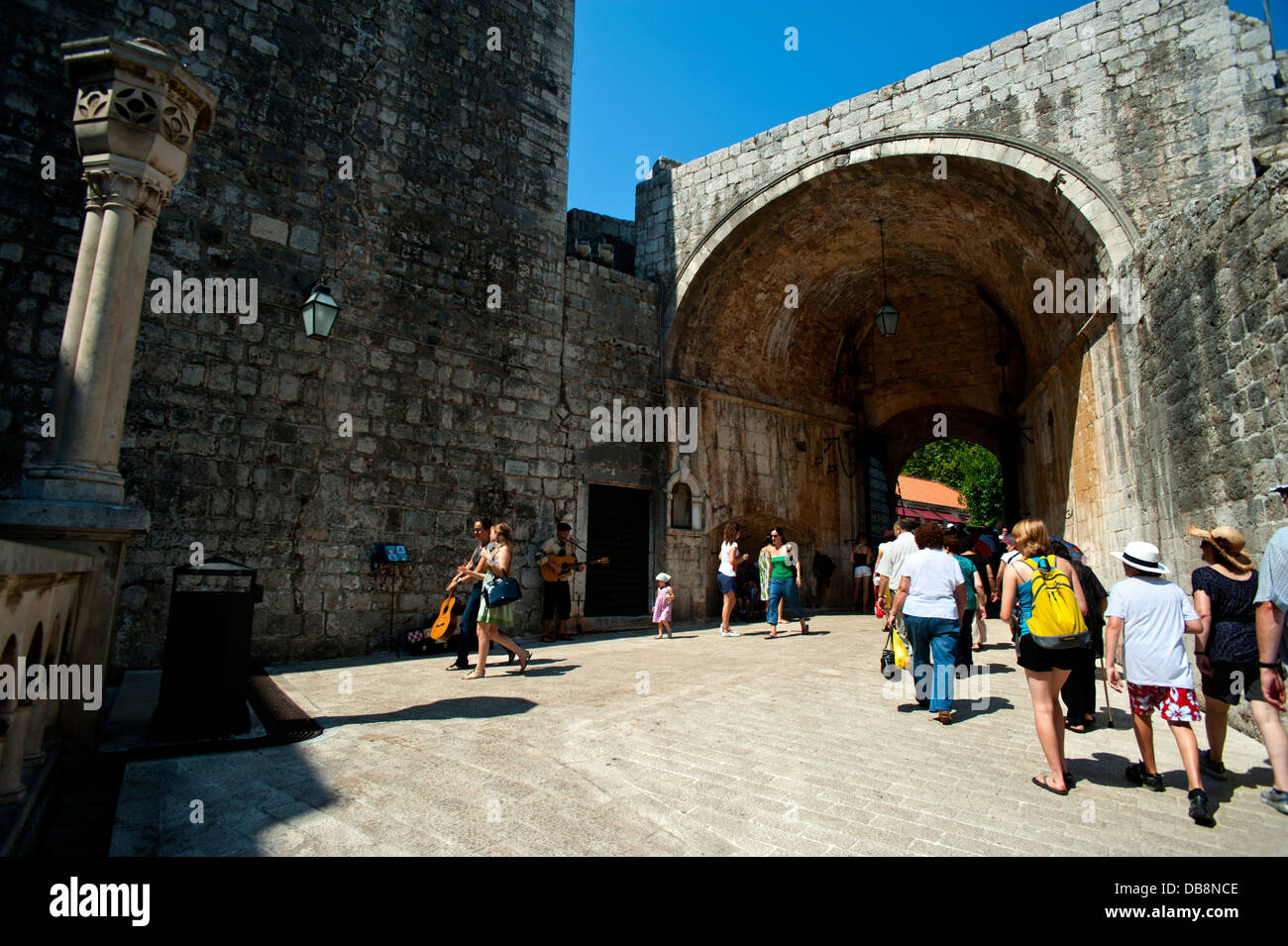 Pile gate , Old Town, Dubrovnik. Croatia Stock Photo - Alamy