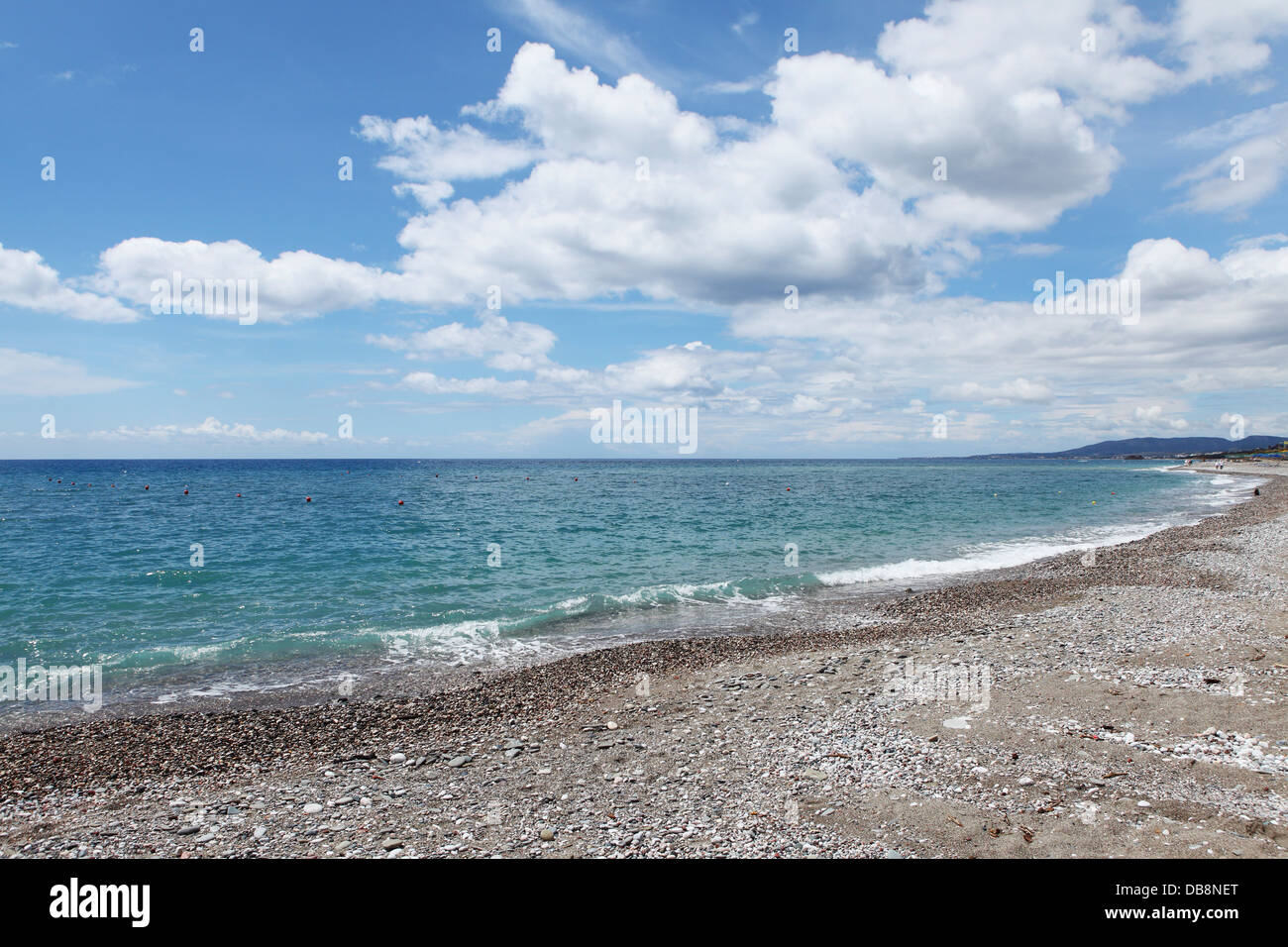 Lardos beach rhodes hi-res stock photography and images - Alamy