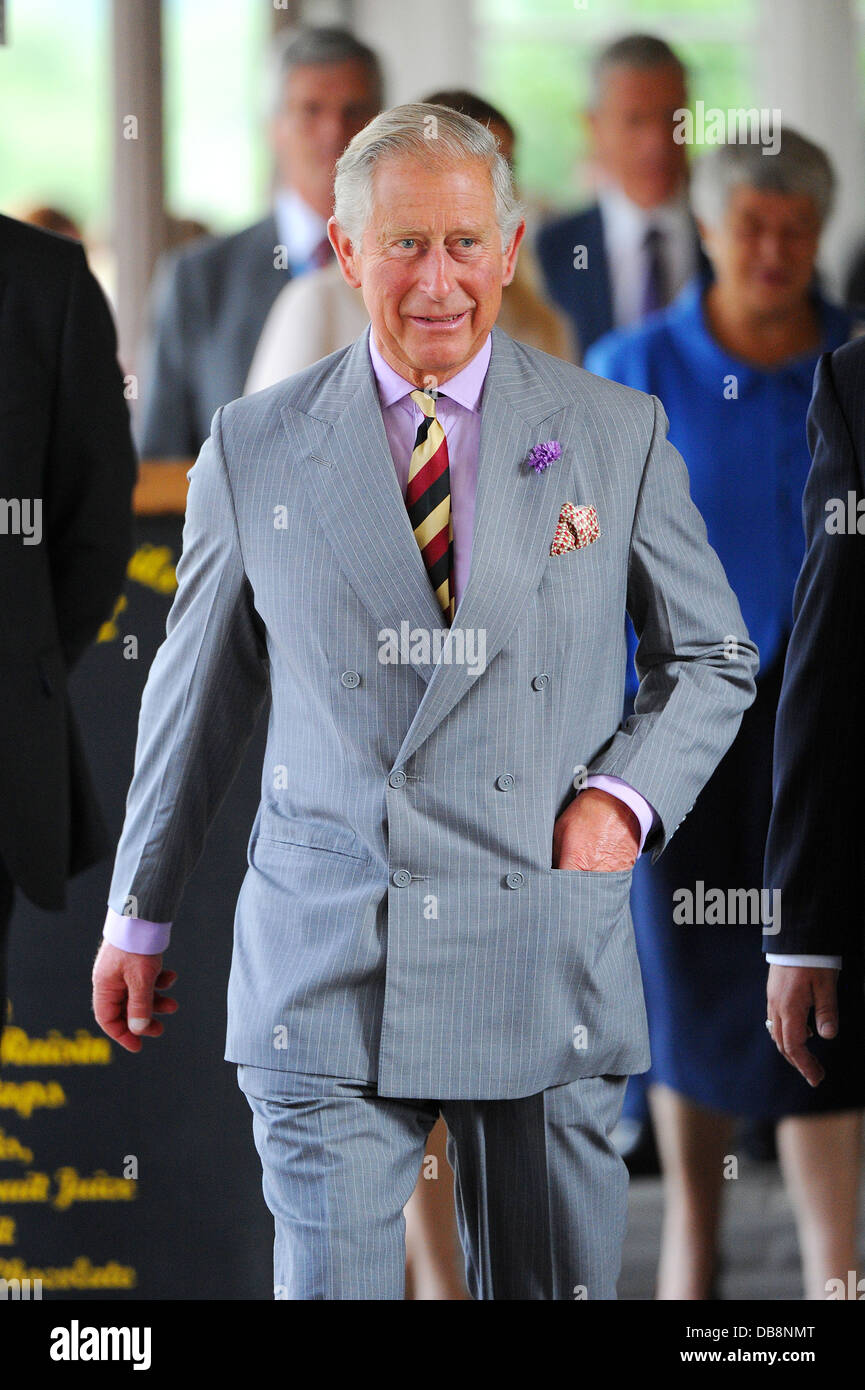 Hrh king charles in garden hi-res stock photography and images - Alamy