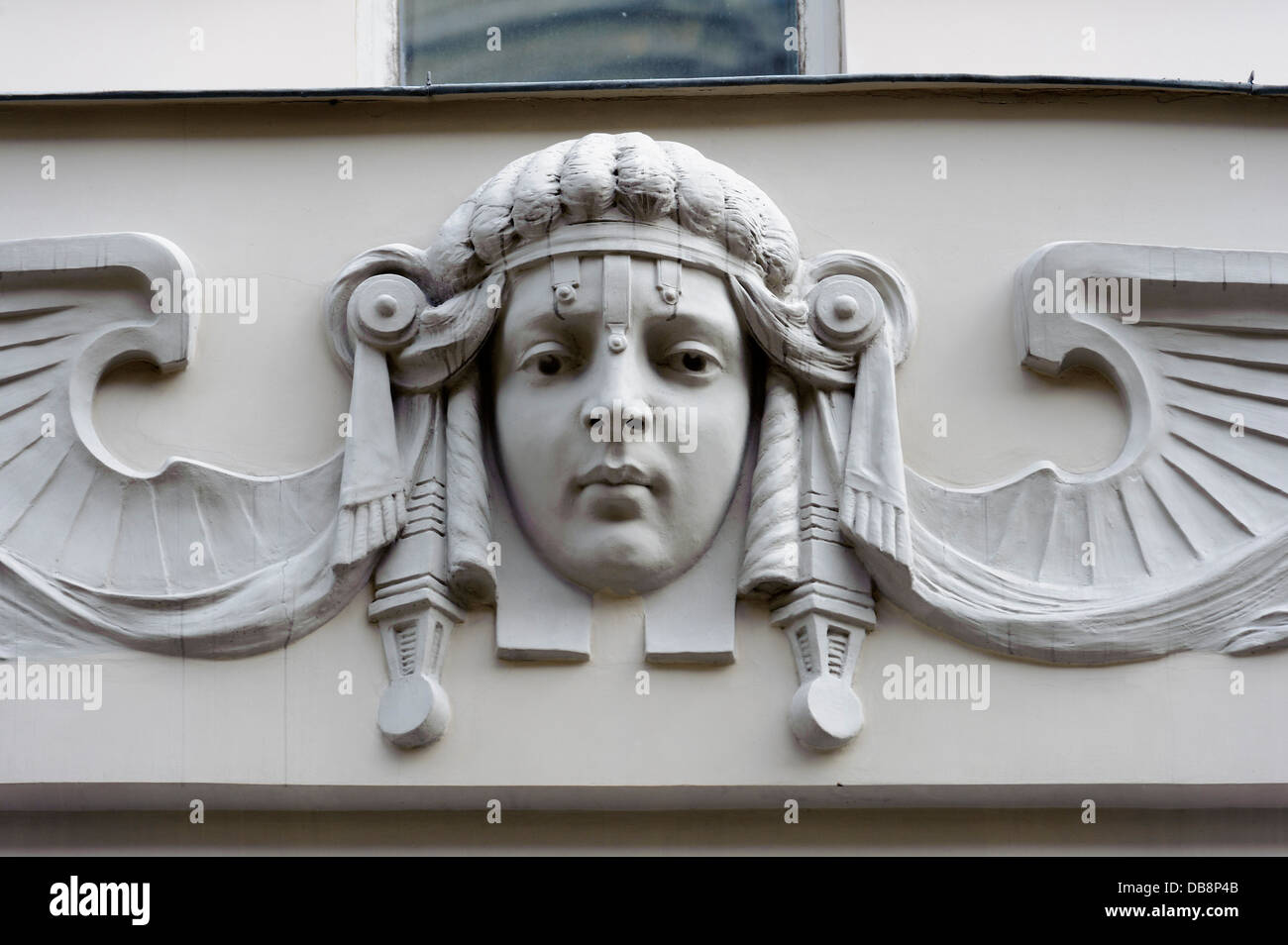 Art Nouveau building at Alberta Iela 4 built by Michail Eisenstein in ...