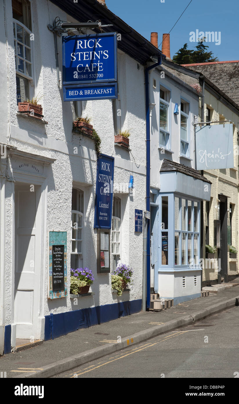 Rick Stein's cafe and shop in Padstow Cornwall England UK Stock Photo ...