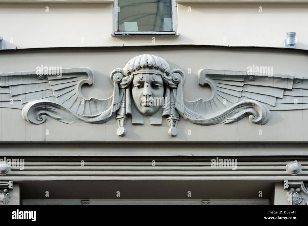 Art Nouveau building at Alberta Iela 4 built by Michail Eisenstein in ...