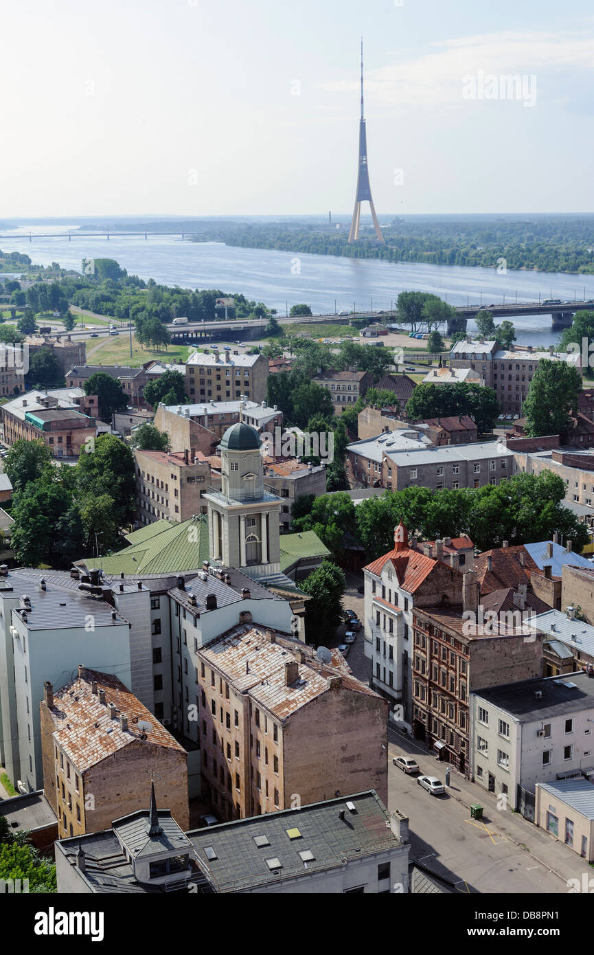 River Daugava in Riga, Latvia, Europe Stock Photo - Alamy