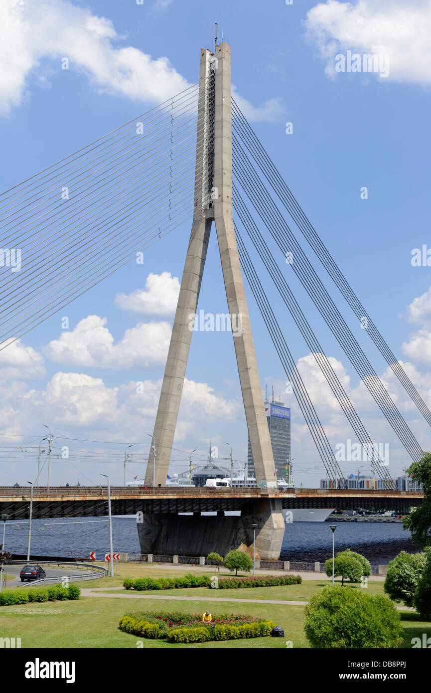 Baltic river bridge hi-res stock photography and images - Alamy