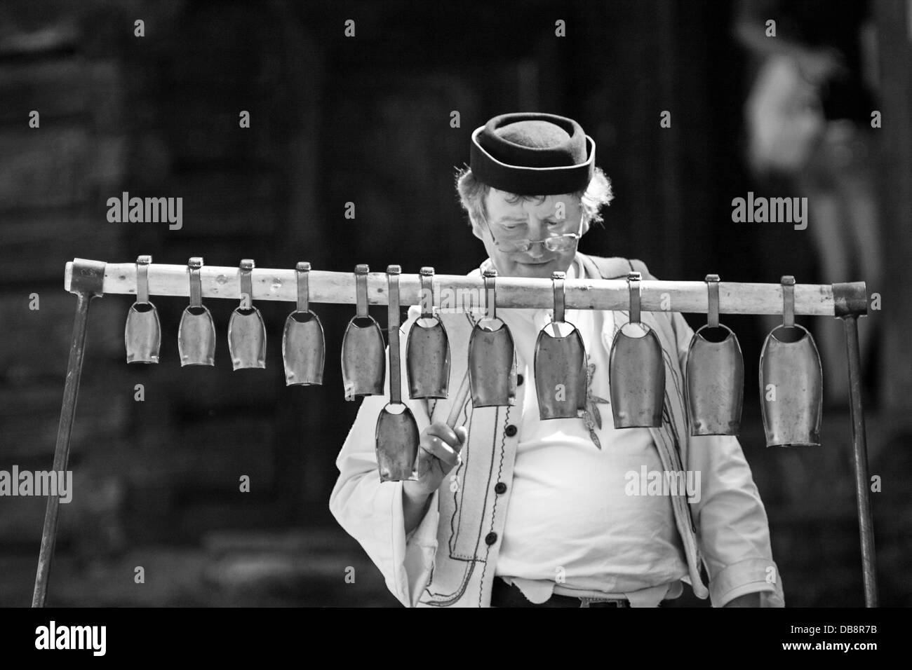 With bells on Black and White Stock Photos & Images - Alamy