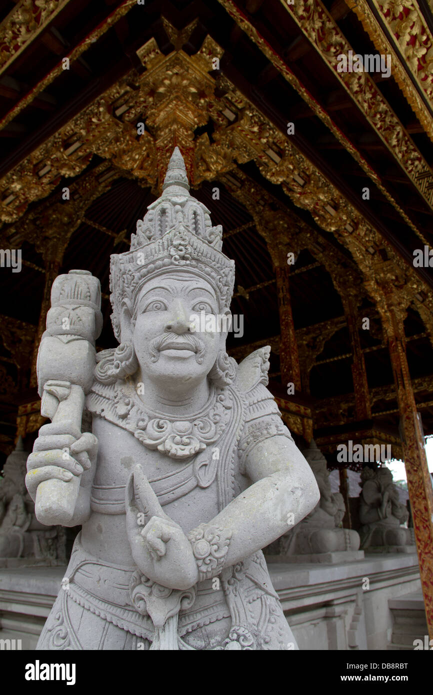 Statue at a Bali Temple Stock Photo - Alamy