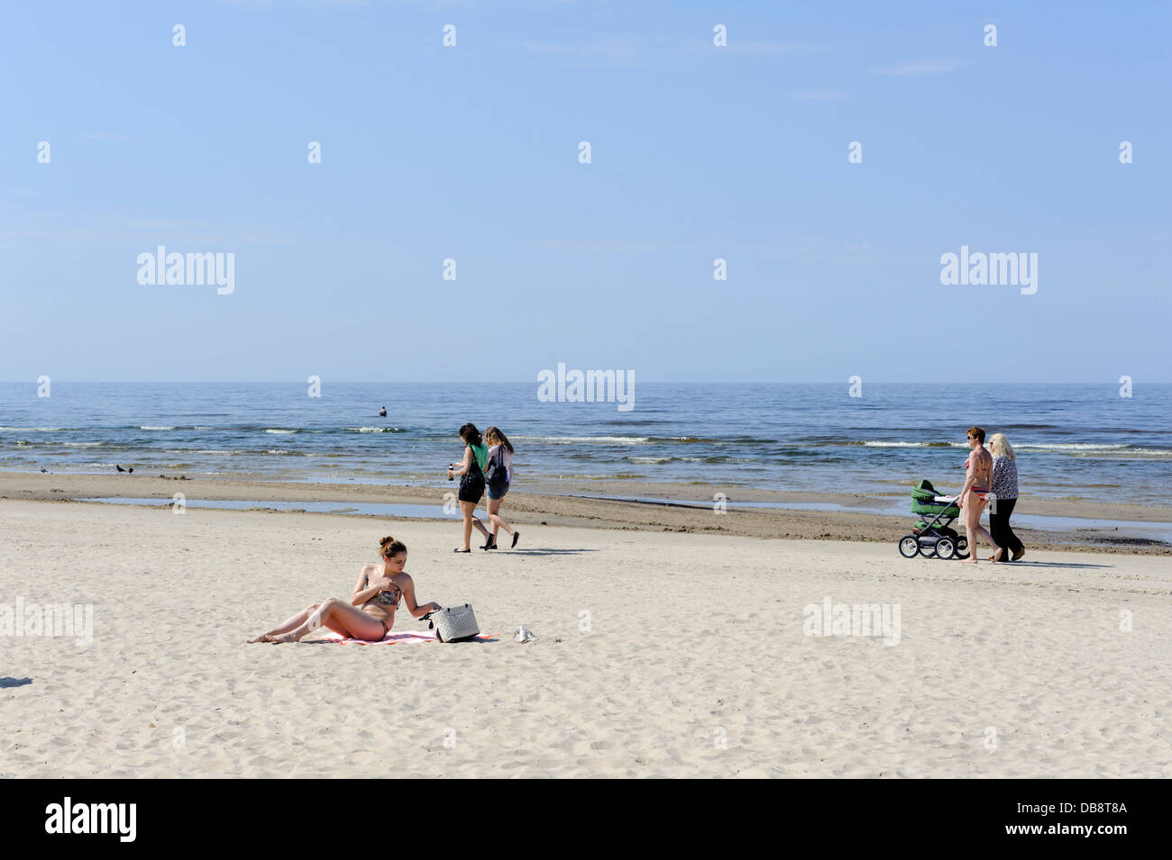 Majori beach hi-res stock photography and images - Alamy