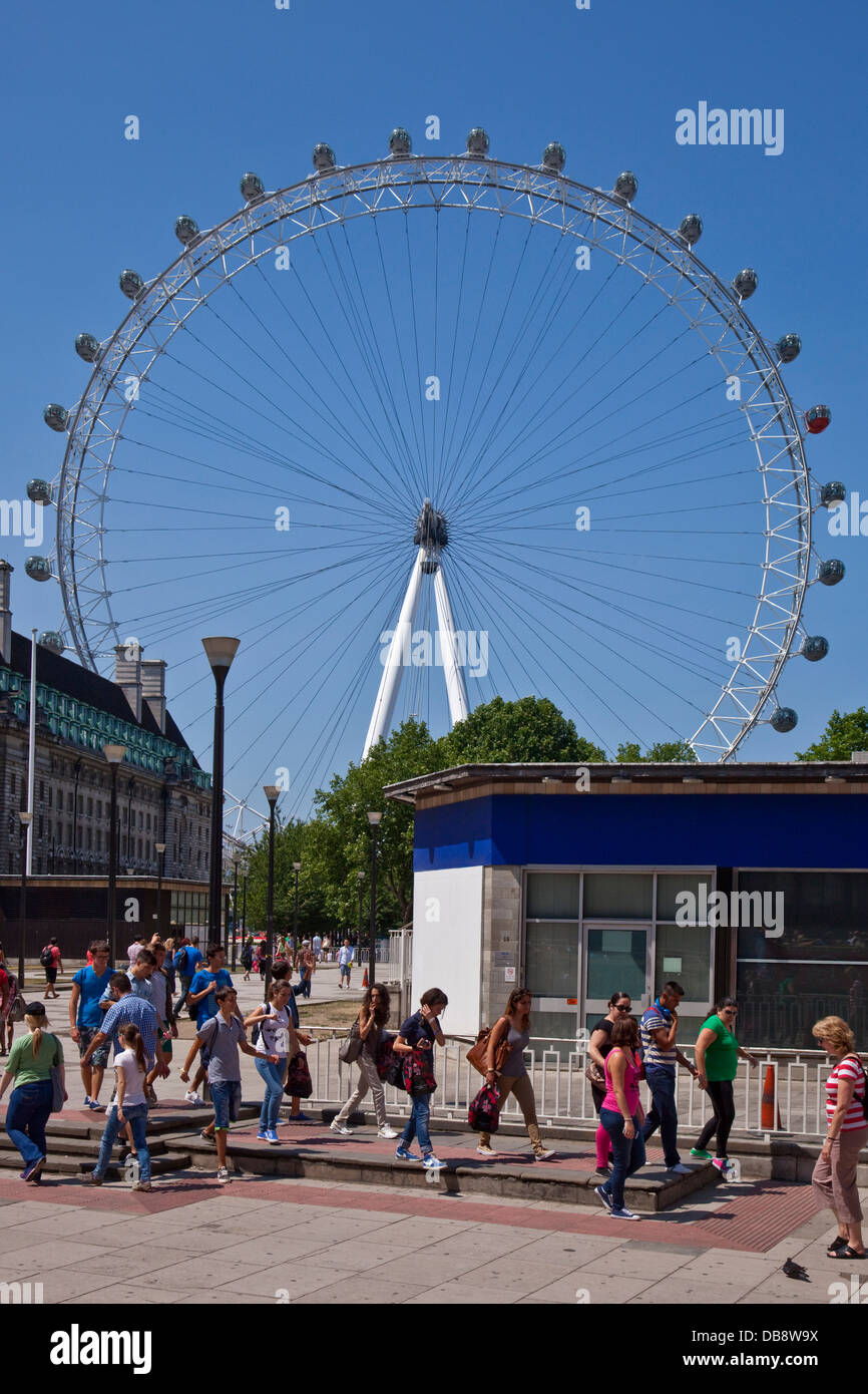 The EDF Energy London Eye, London, England Stock Photo - Alamy