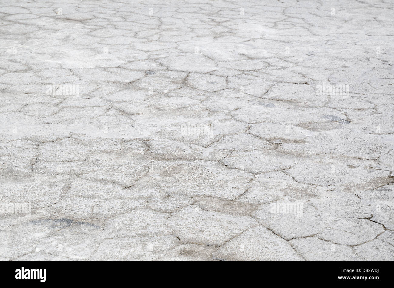 Detail of dead salt earth Stock Photo - Alamy