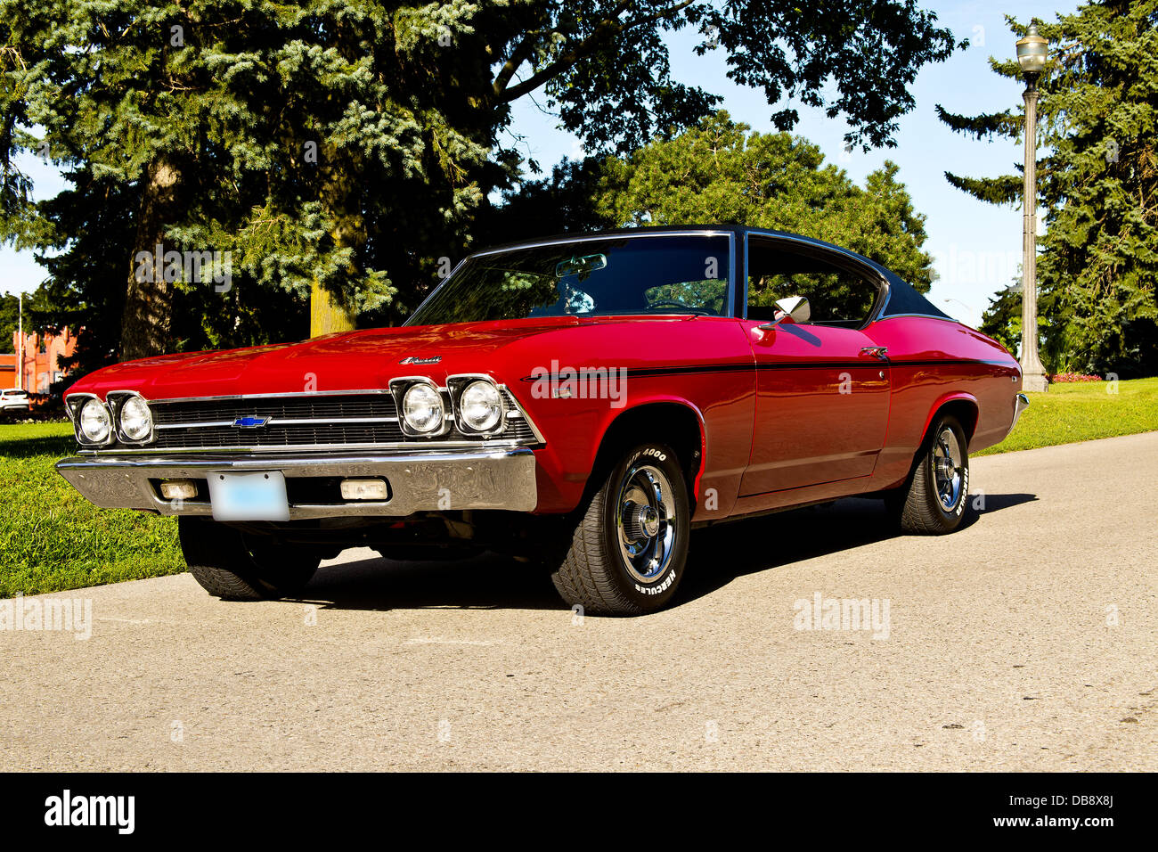 1969 Chevrolet Chevelle Malibu Stock Photo - Alamy