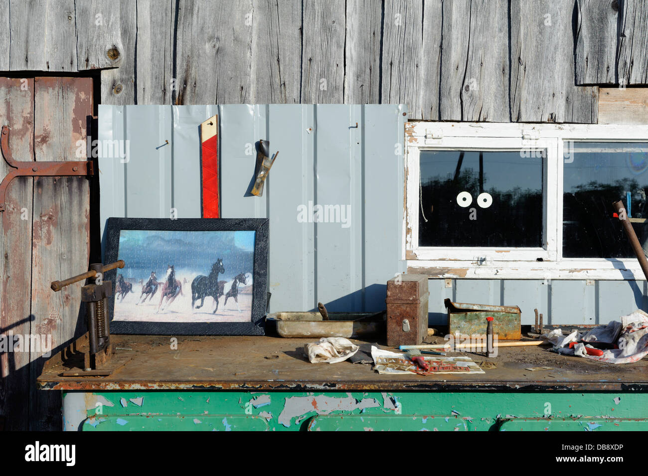 Shack in Kolka, Latvia, Europe Stock Photo - Alamy