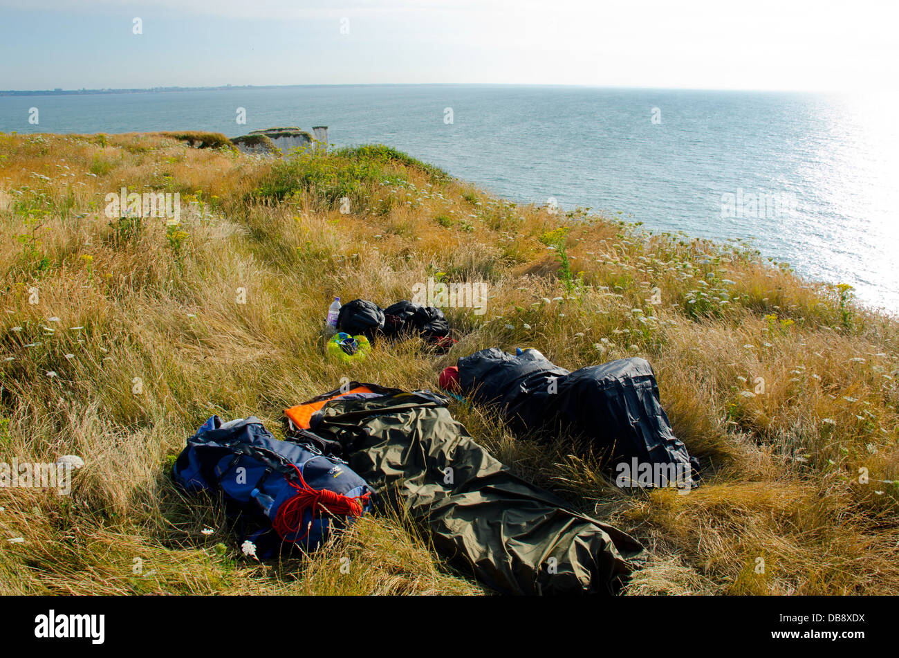Summer holiday in Dorset Stock Photo - Alamy