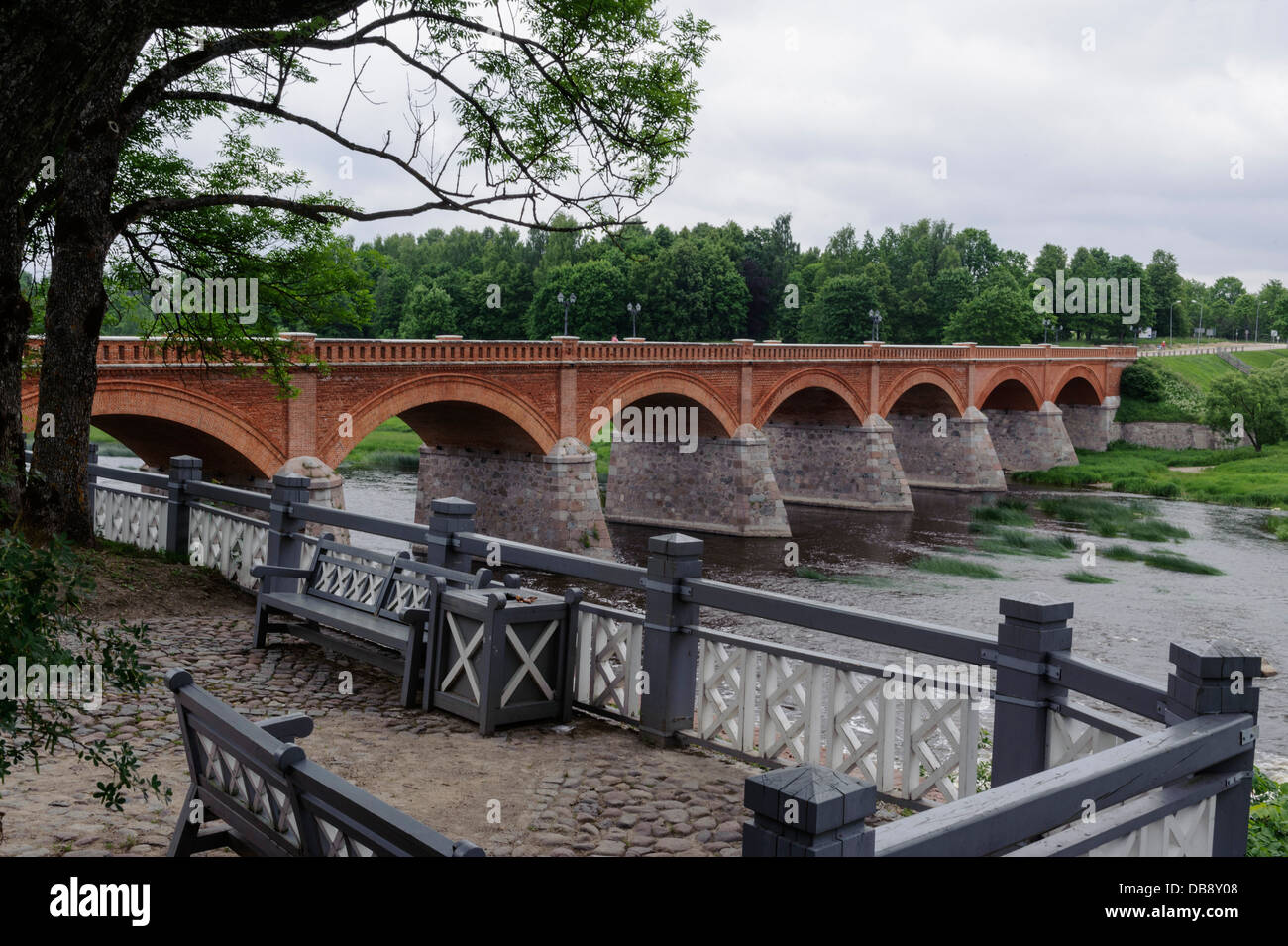 Baltic river bridge hi-res stock photography and images - Alamy