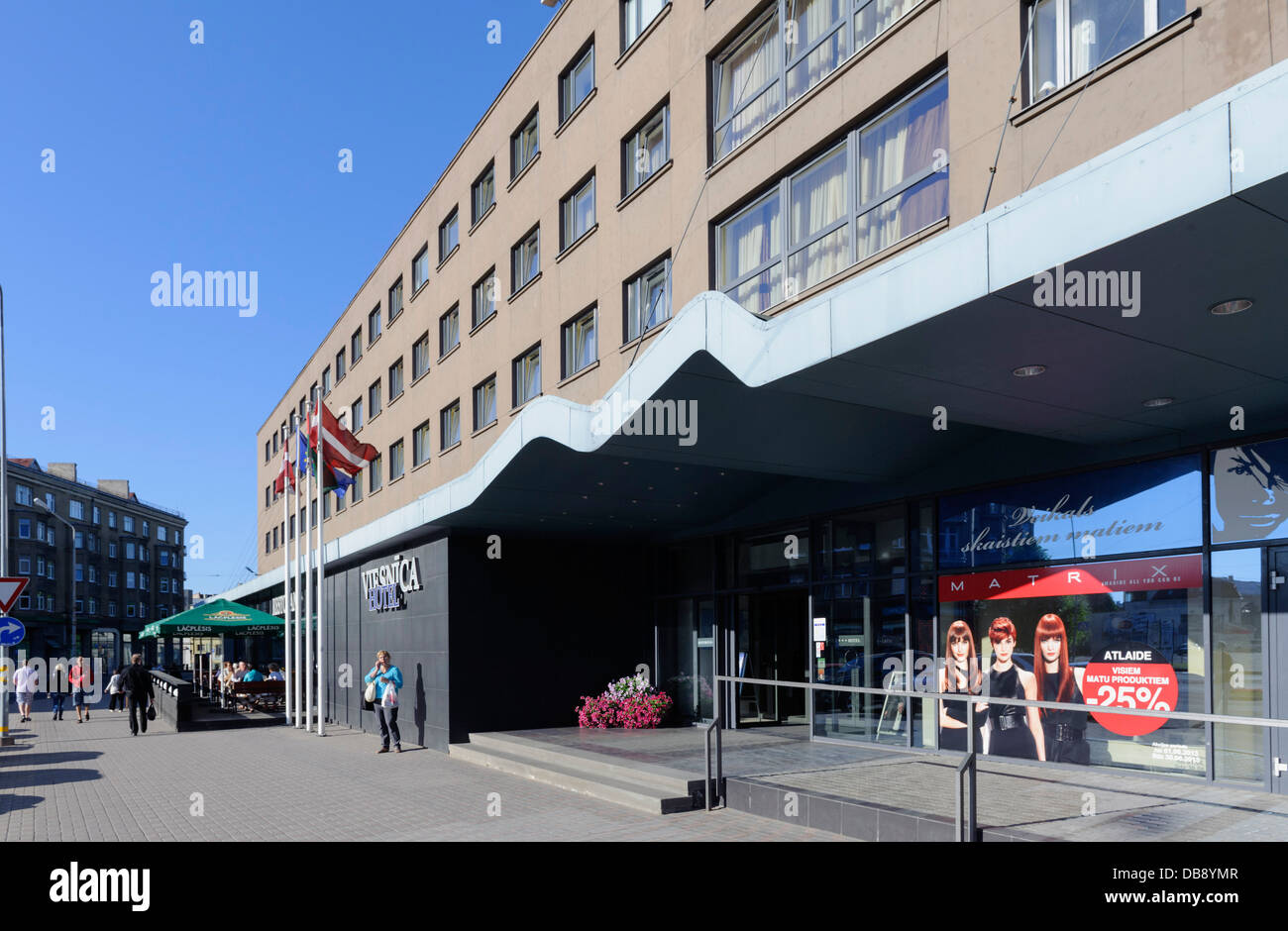 Hotel Liva in Liepaja, Latvia, Europe Stock Photo - Alamy