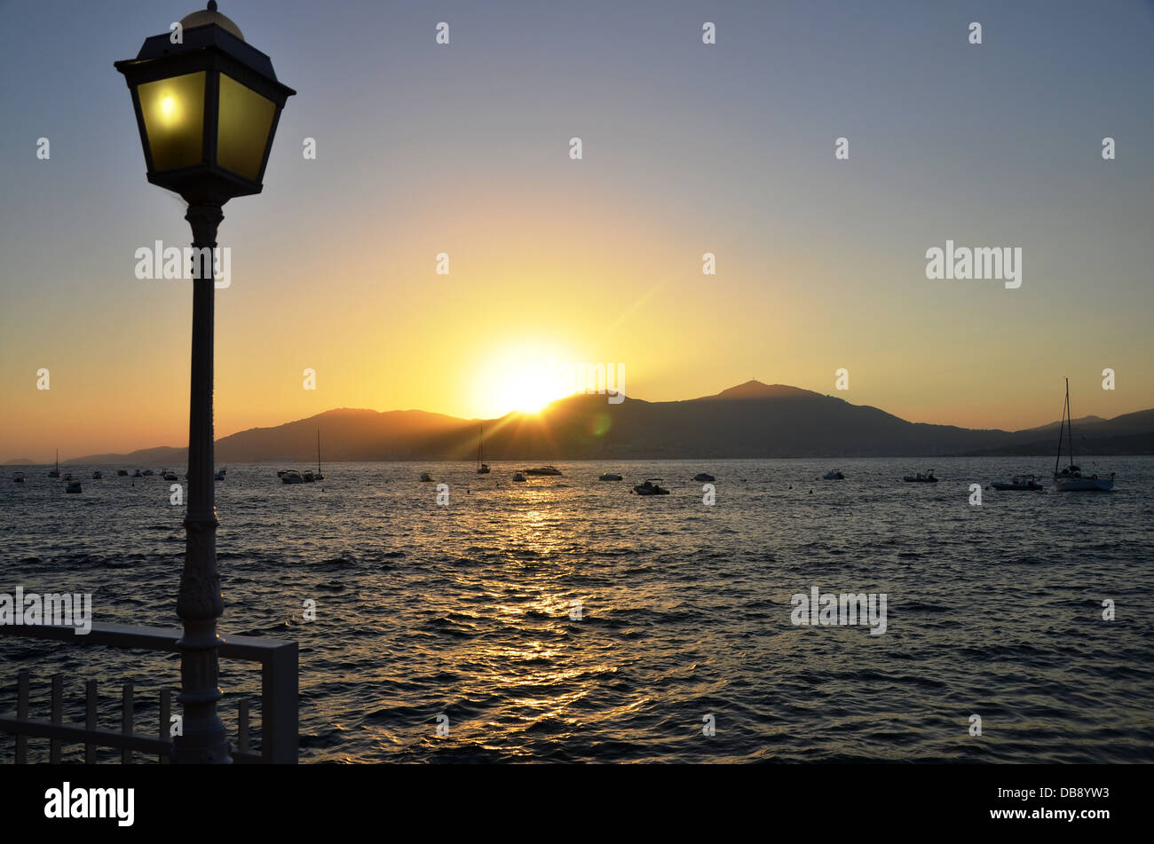 Corsica sunset hi-res stock photography and images - Alamy