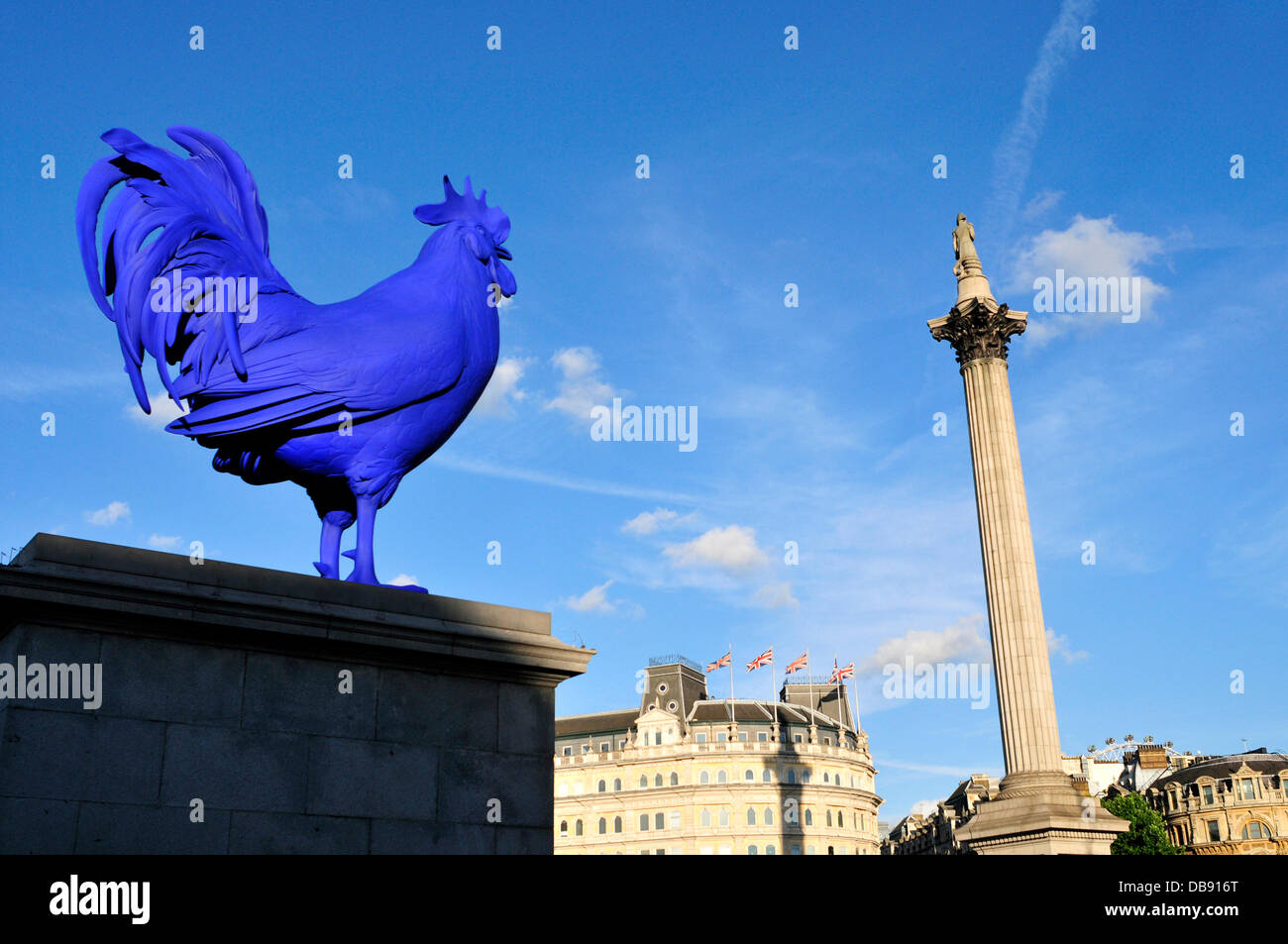 Trafalgar square fourth plinth cockerel hi-res stock photography and ...
