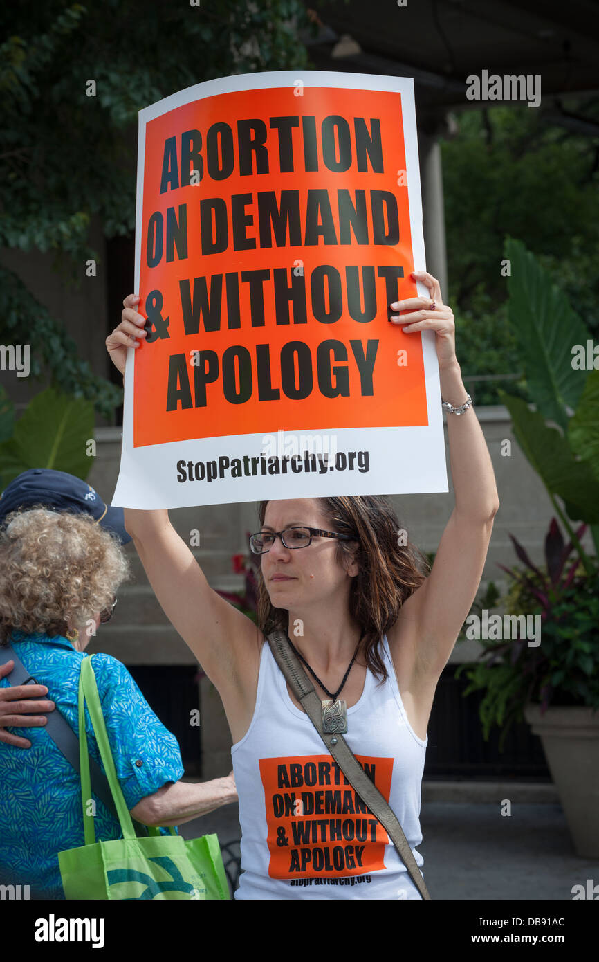 Members of Stop Patriarchy and their supporters hold a pro-choice rally ...
