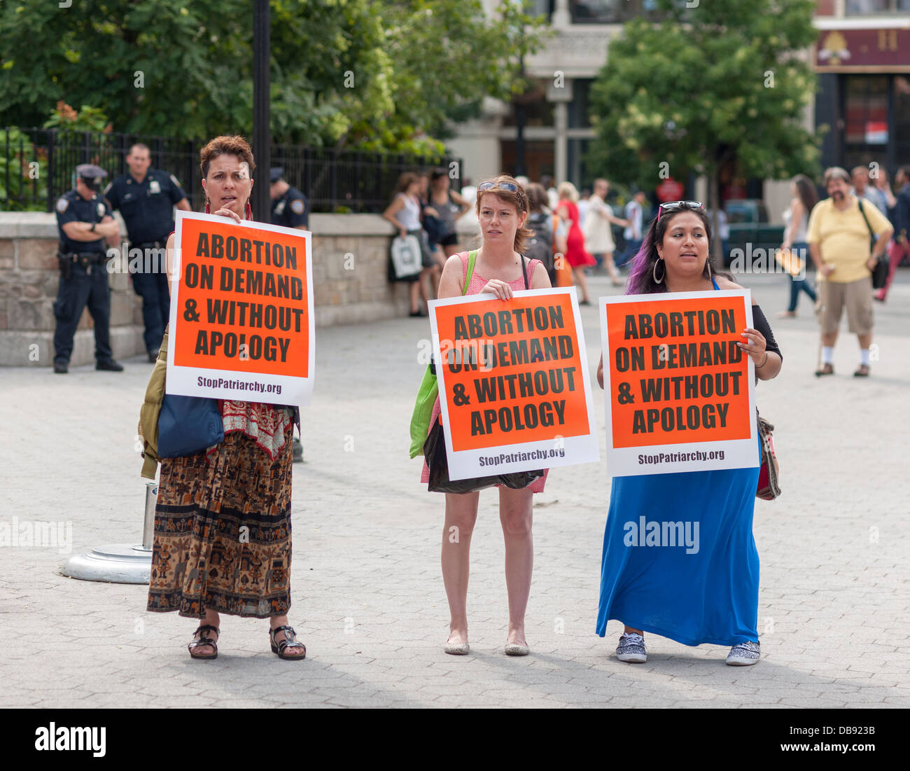 Members of Stop Patriarchy and their supporters hold a pro-choice rally ...