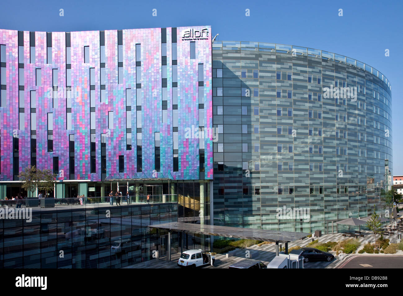 The Aloft Hotel at the ExCeL, London, England Stock Photo - Alamy