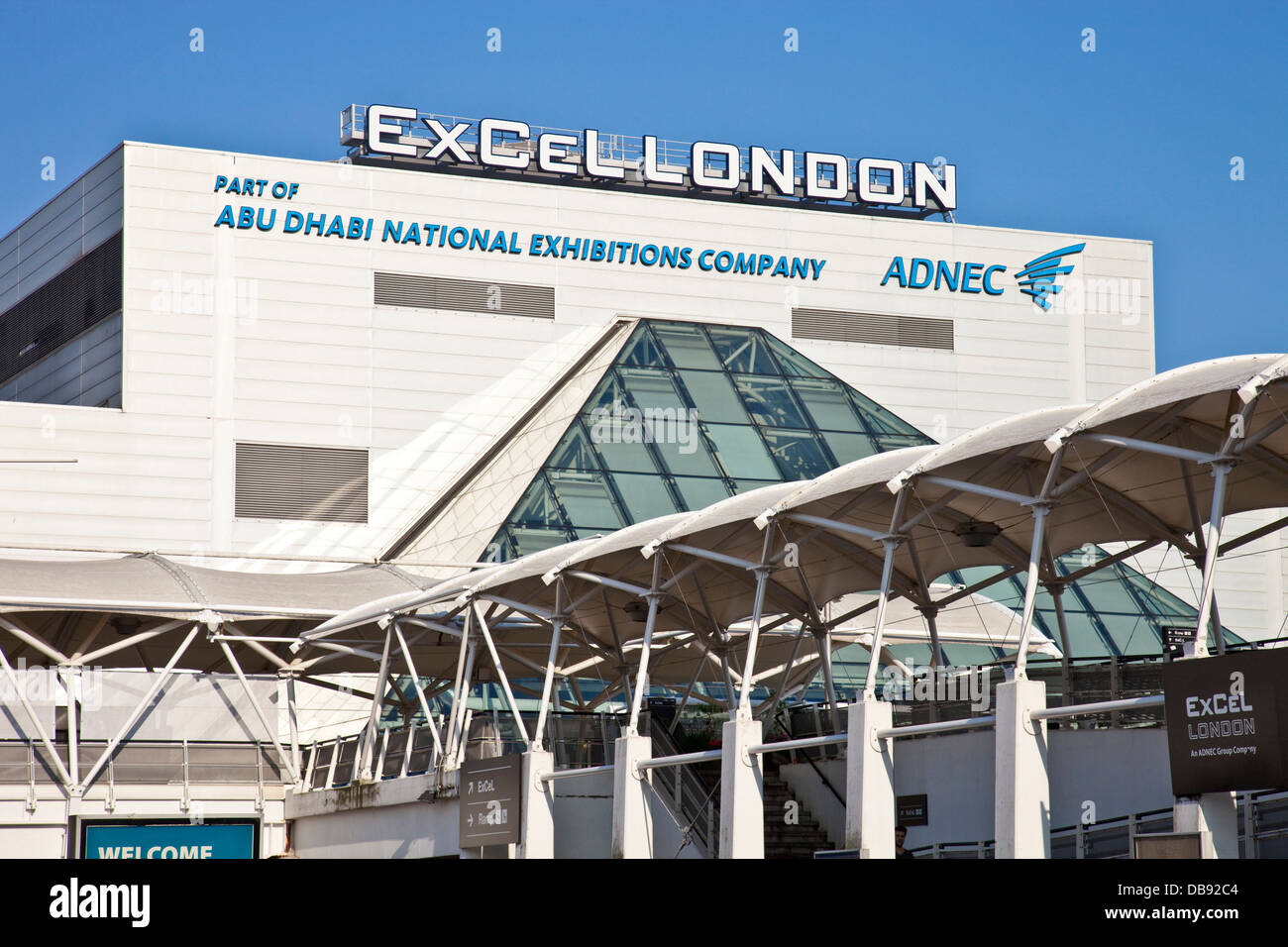 ExCeL London, Exhibition and Convention Centre, London, England Stock ...