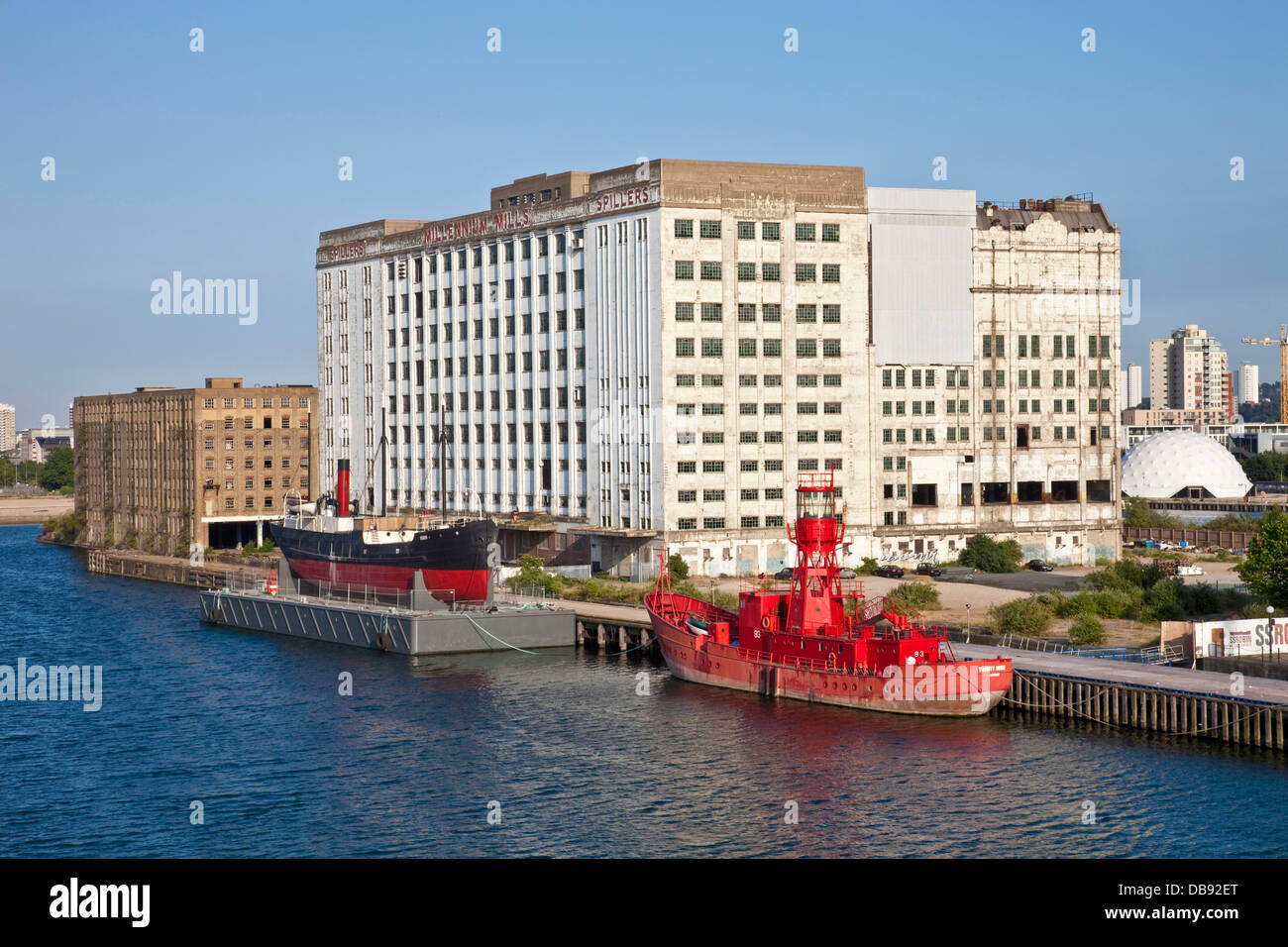 Millennium mills, london hi-res stock photography and images - Alamy