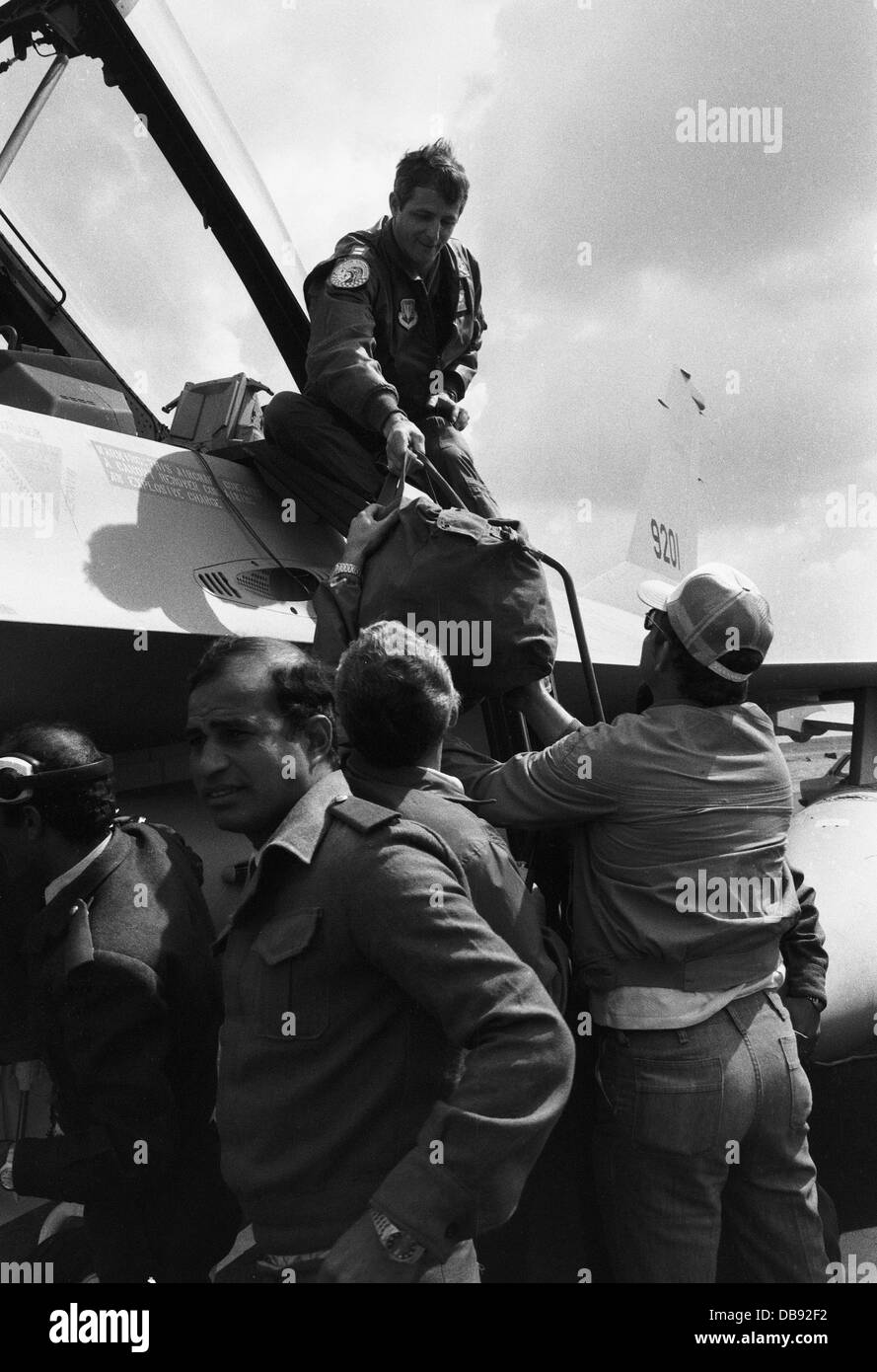 During a ceremony at Cairo West Air Base in 1982, Egypt received the ...
