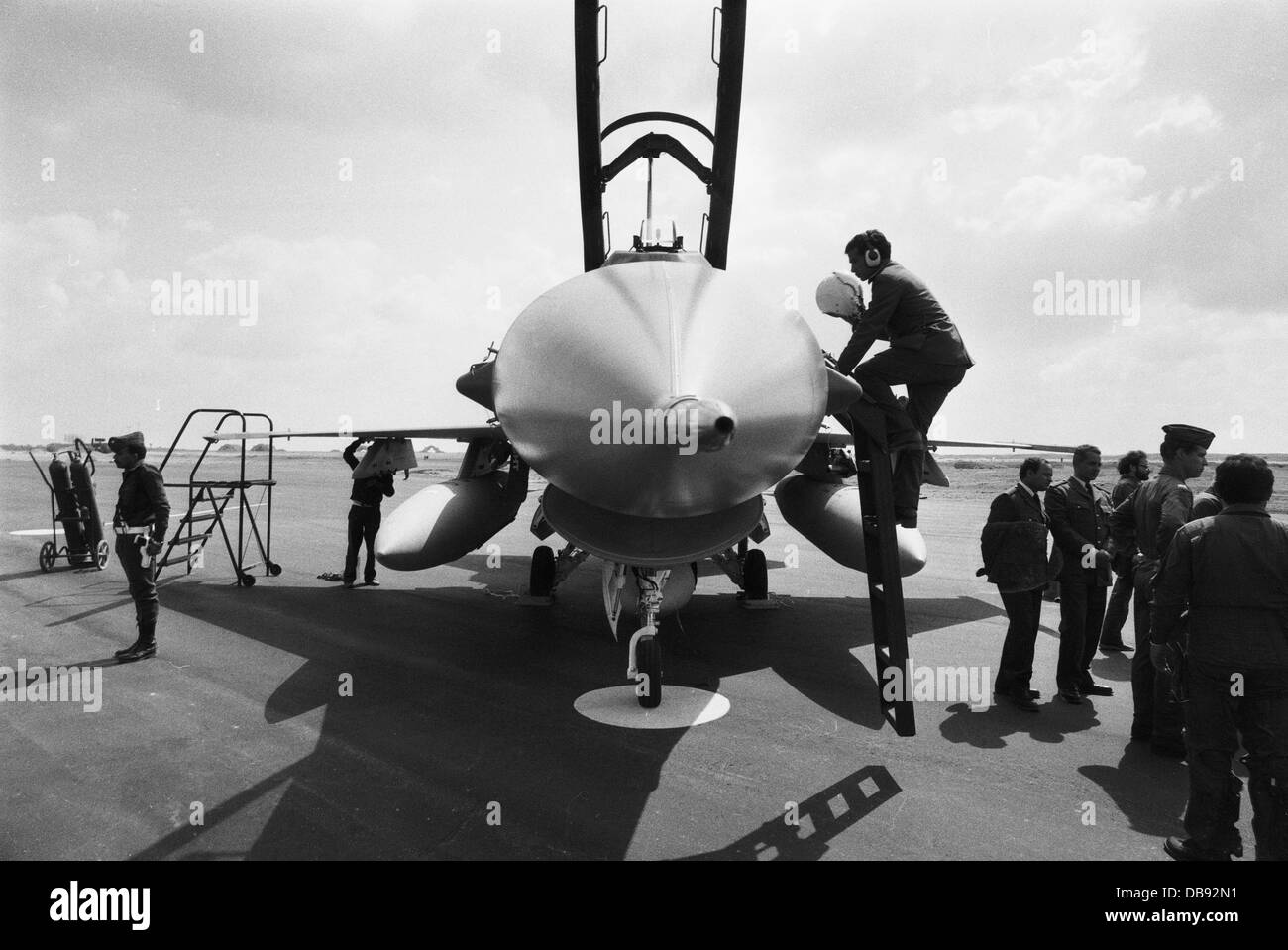 During a ceremony at Cairo West Air Base in 1982, Egypt received the ...