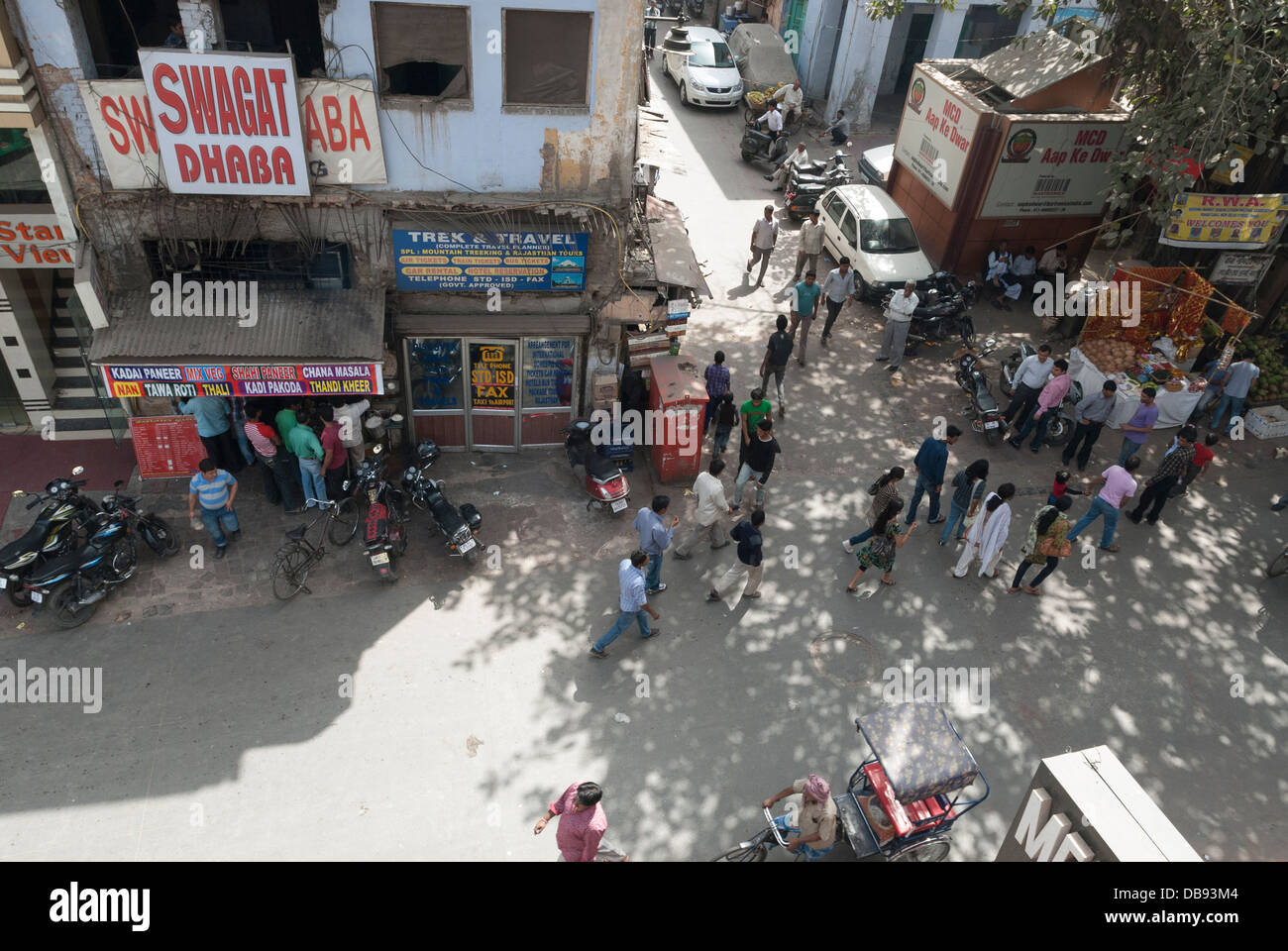 Main bazaar in paharganj delhi hi-res stock photography and images - Alamy