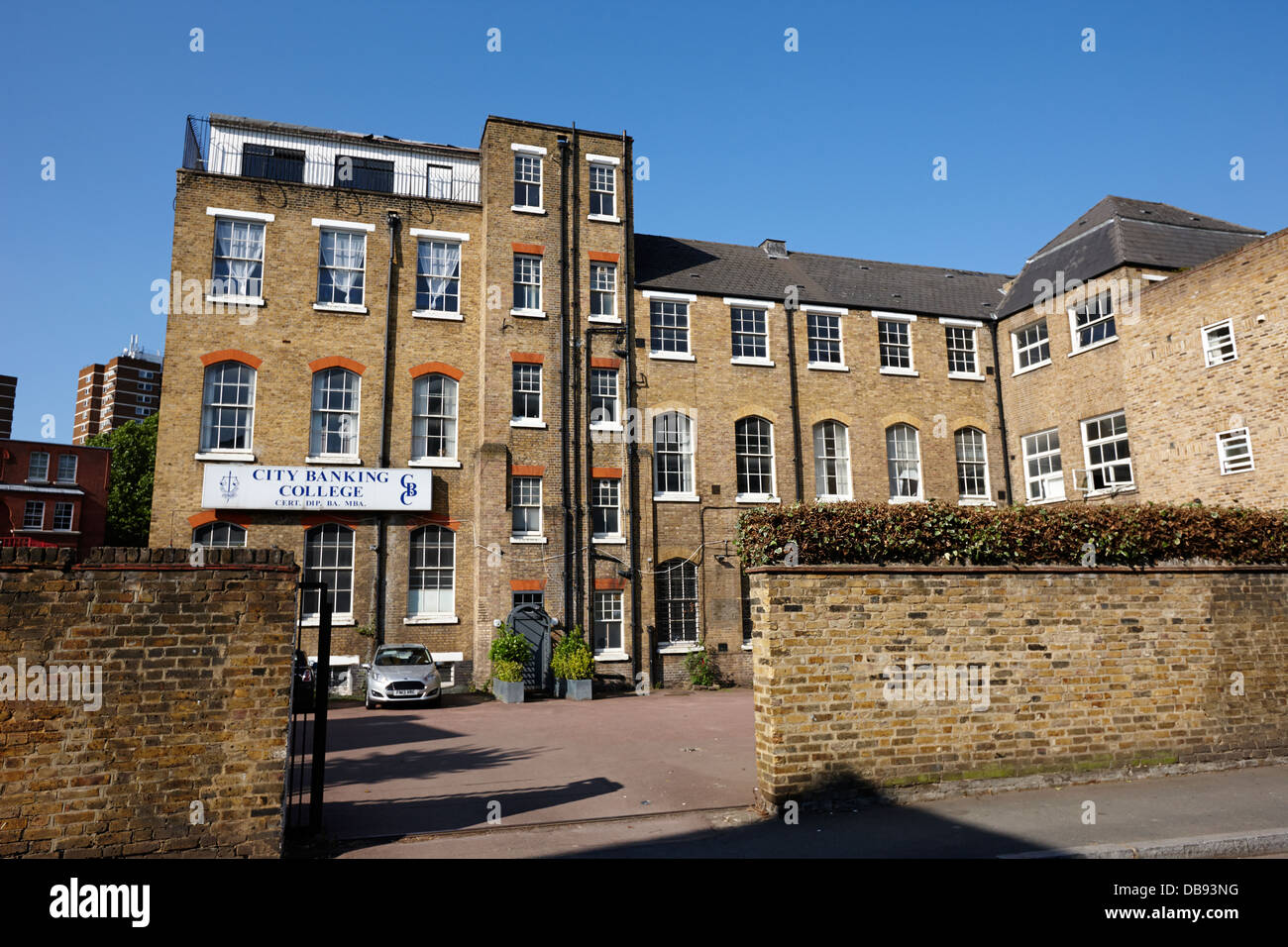 city banking college southwark London England UK Stock Photo - Alamy