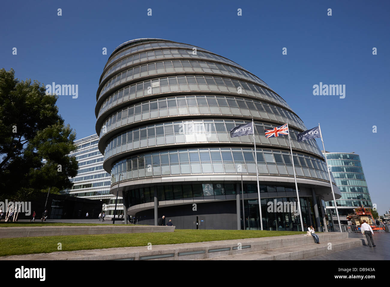 London city hall England UK Stock Photo - Alamy