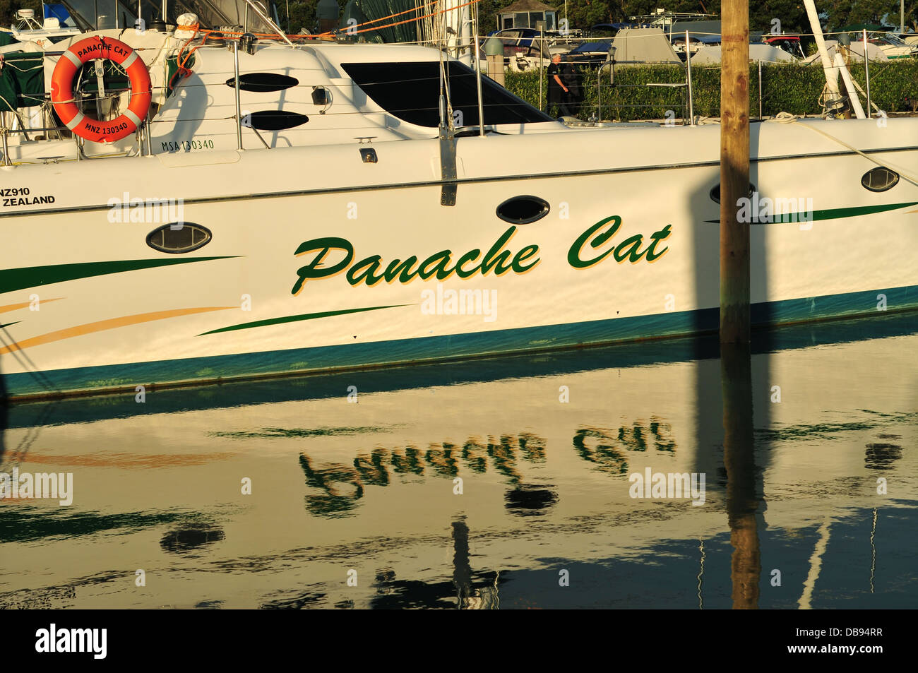 Modern catamaran hi-res stock photography and images - Alamy