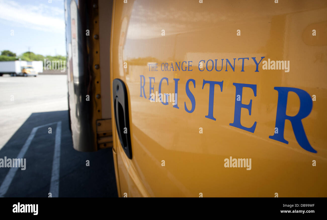 Newspaper Trucks High Resolution Stock Photography and Images - Alamy