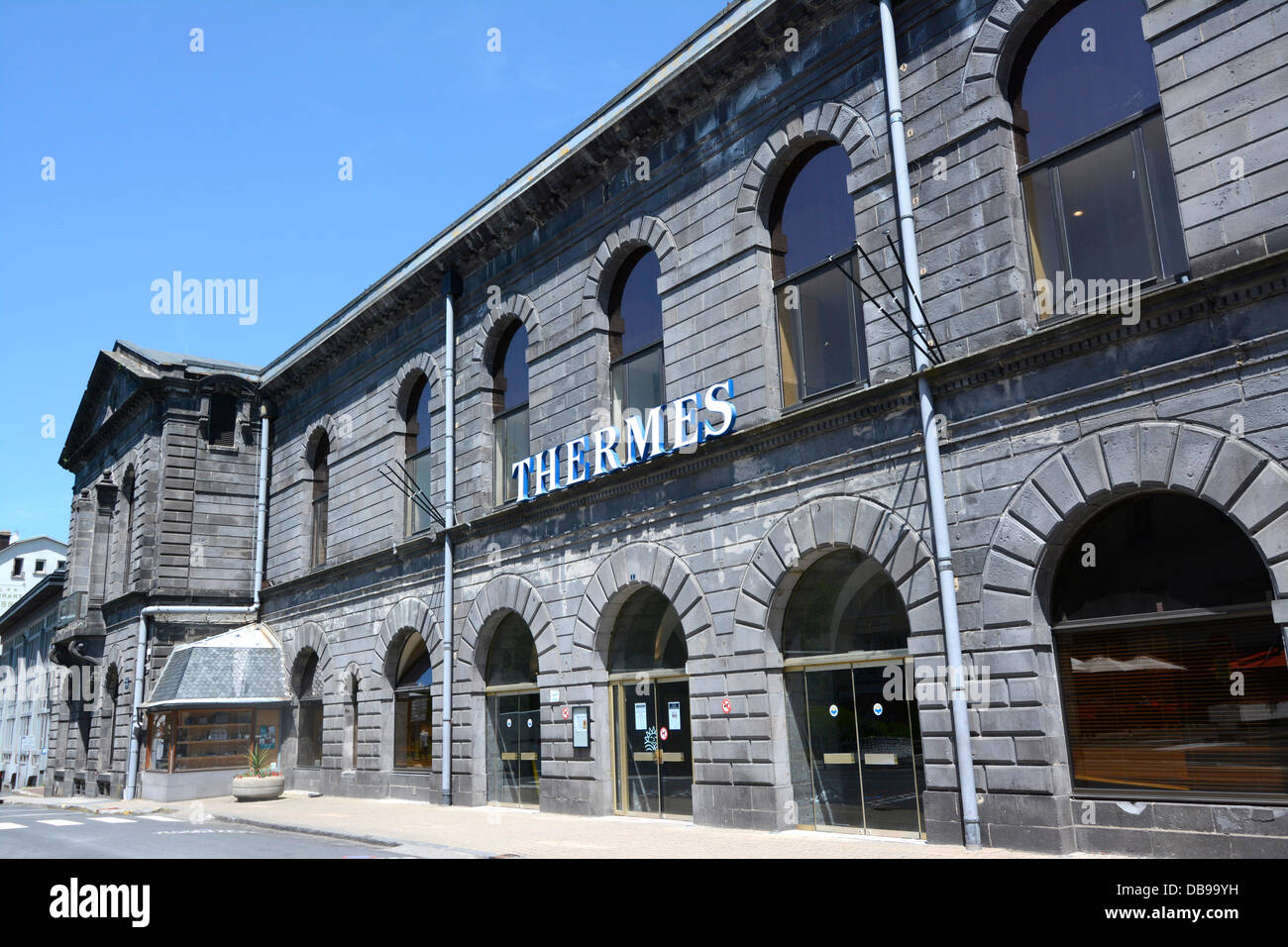 The Spa building in the Neo-Byzantine style at Le Mont-Dore ...