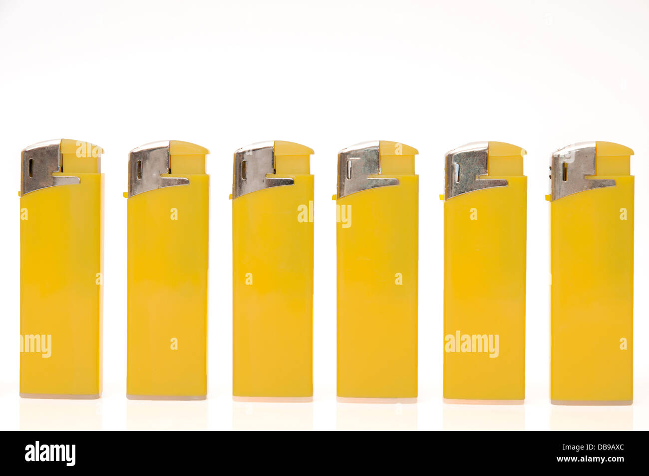 lighter yellow on a white background Stock Photo - Alamy
