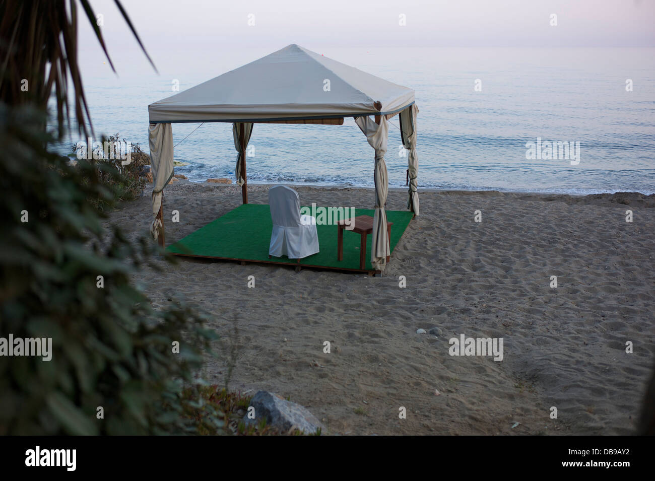Terrace in beach sand hi-res stock photography and images - Alamy