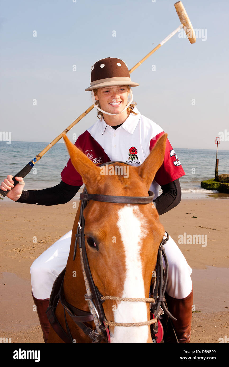 'Made in Chelsea' cast member Fredrick Ferrier at Sandbanks Polo Media ...