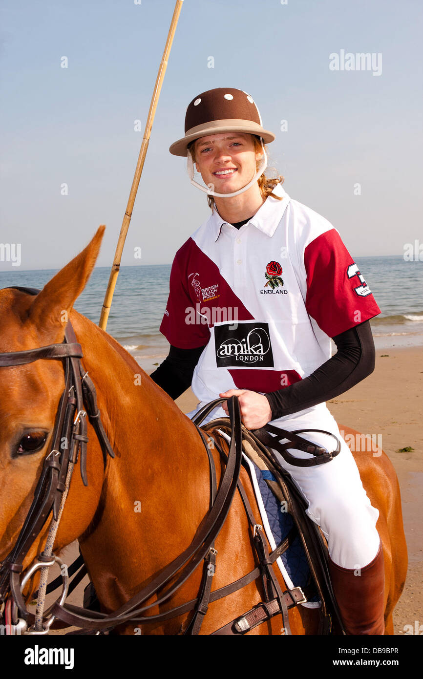 'Made in Chelsea' cast member Fredrick Ferrier at Sandbanks Polo Media ...