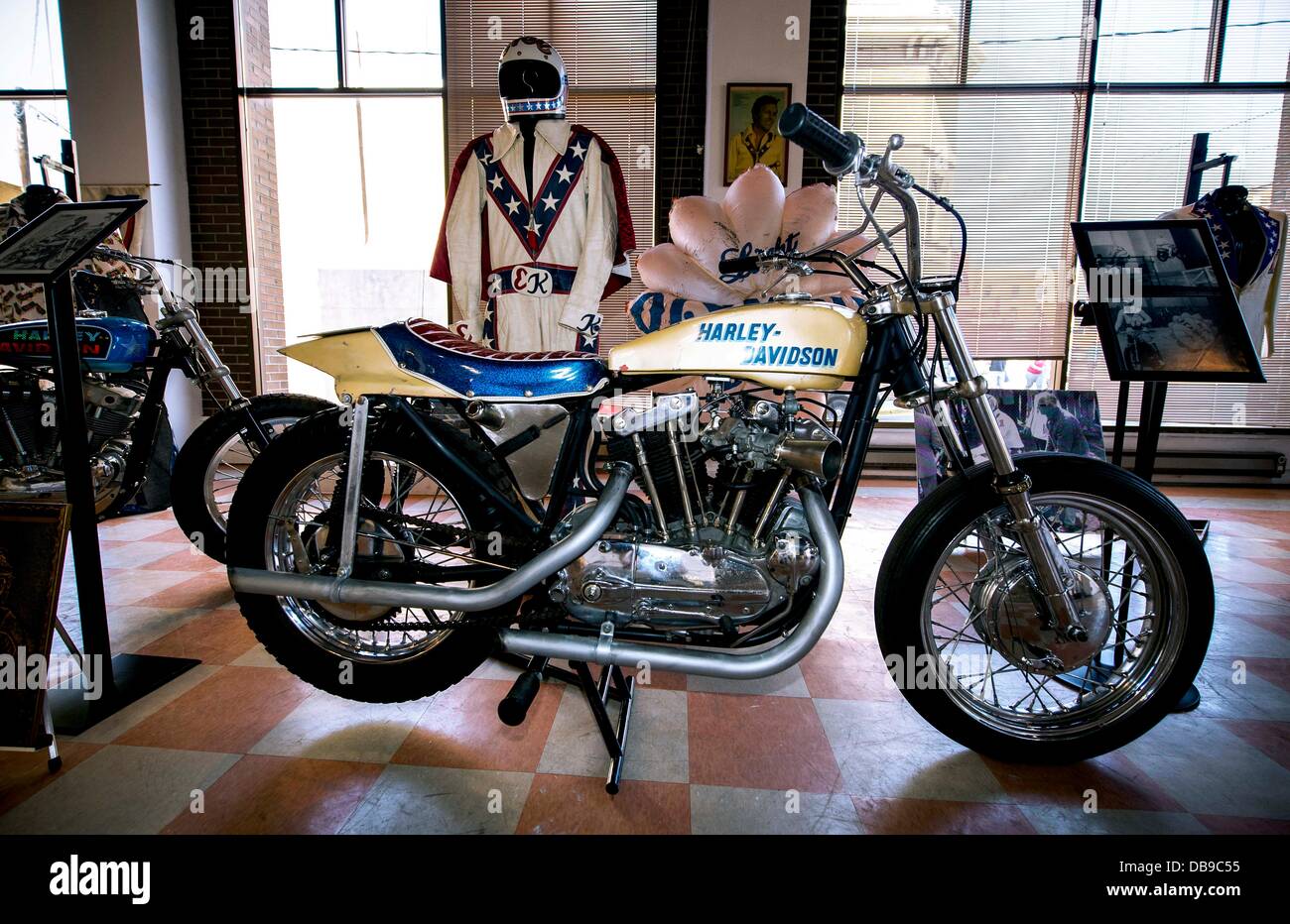 Butte, Montana, USA. 25th July, 2013. The Evel Knievel Memorabilia ...
