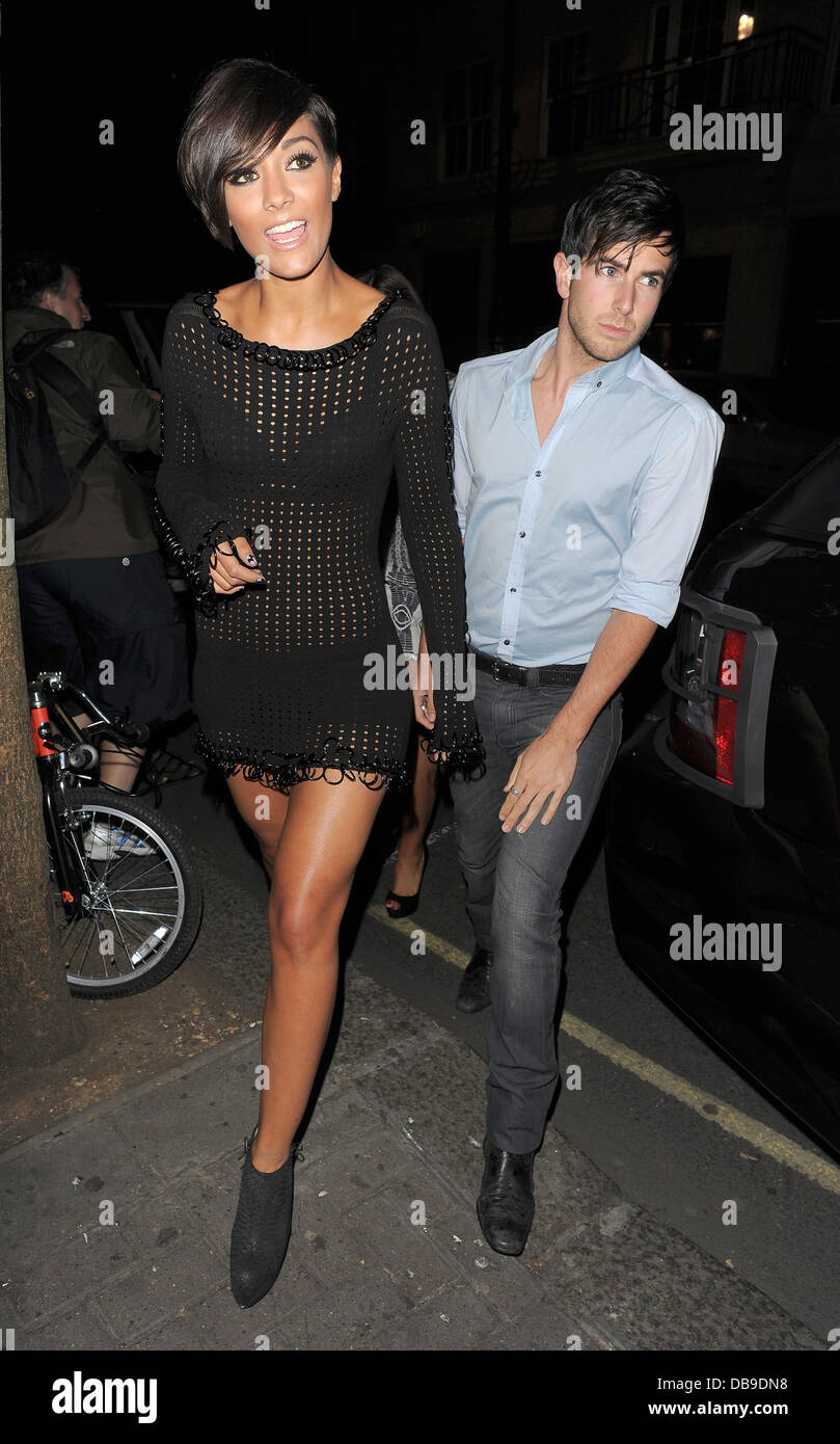 Frankie Sandford and Aaron Renfree leave their hotel to join Mollie ...