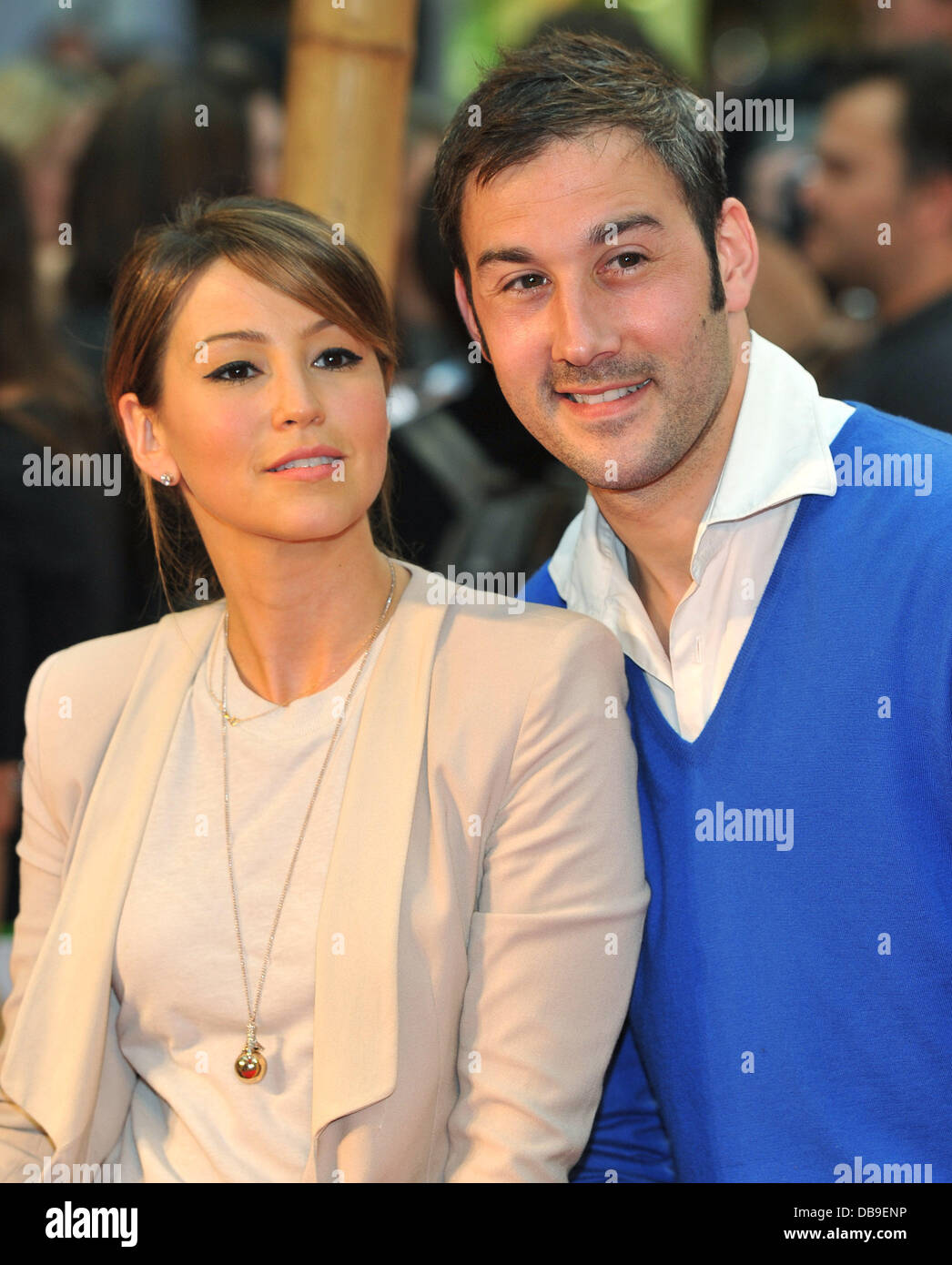 Rachel Stevens and husband Alex Bourne Kung Fu Panda 2 premiere held at ...