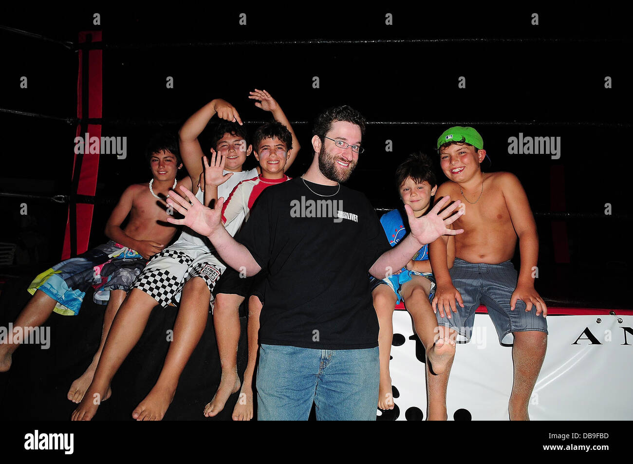 Dustin "Screech" Diamond at the Celebrity Boxing Match featuring ...