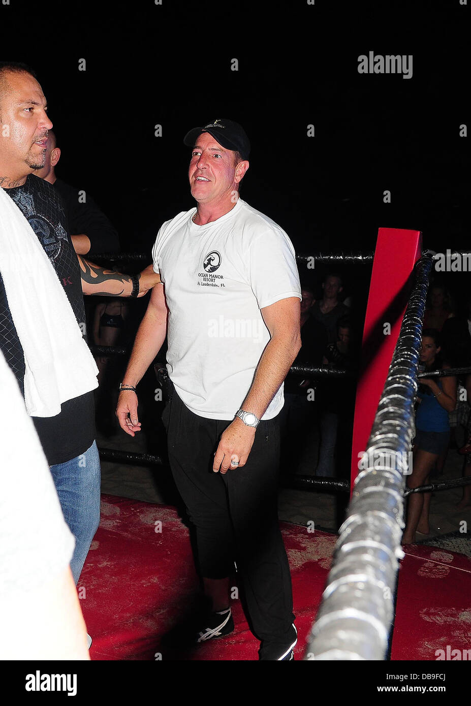 Michael Lohan at the Celebrity Boxing Match featuring Michael Lohan and ...