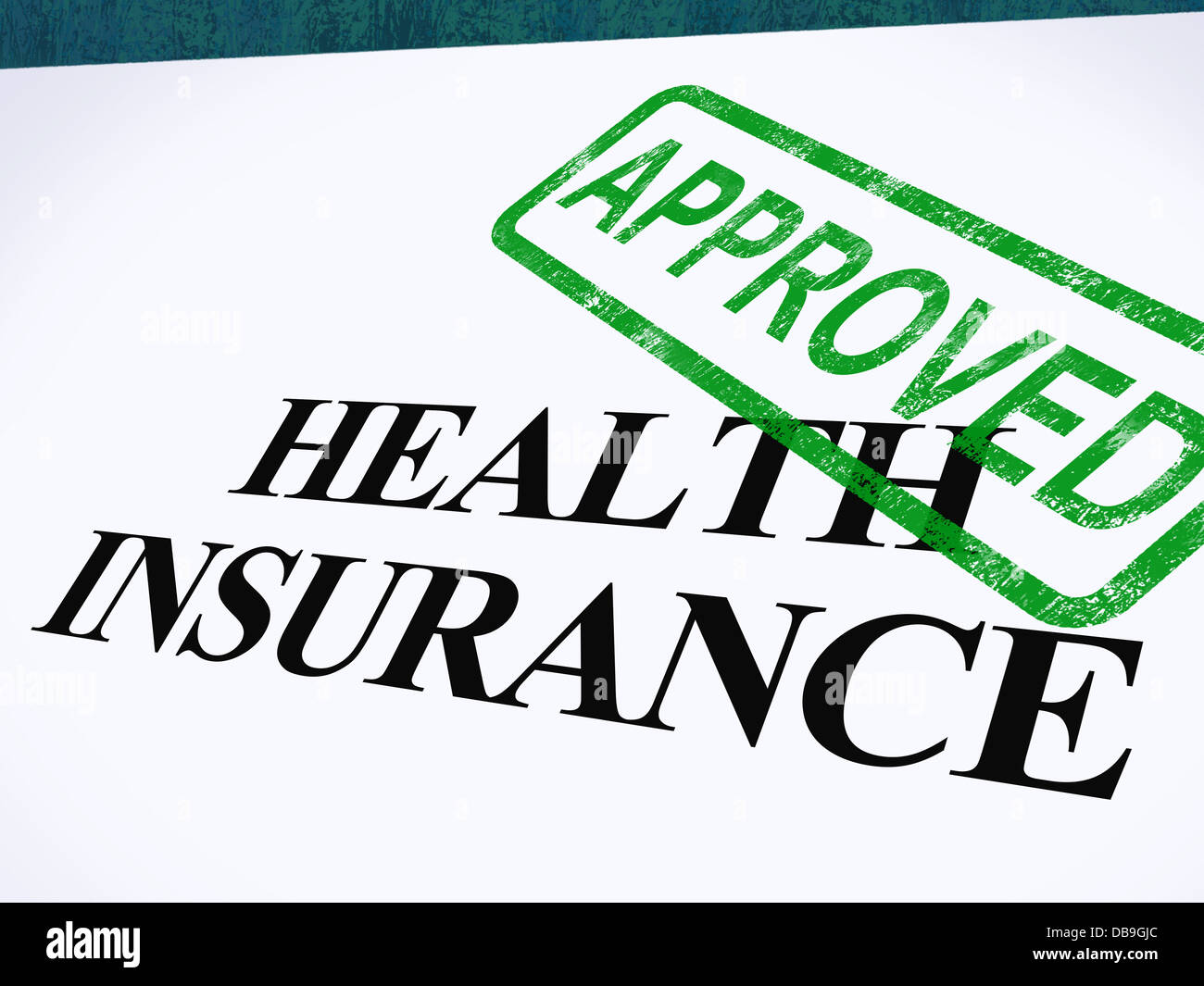Health insurance approved shows hi-res stock photography and images - Alamy