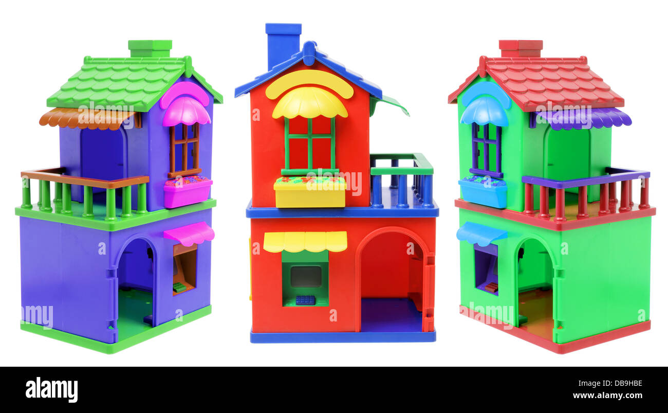 Toy houses hi-res stock photography and images - Alamy