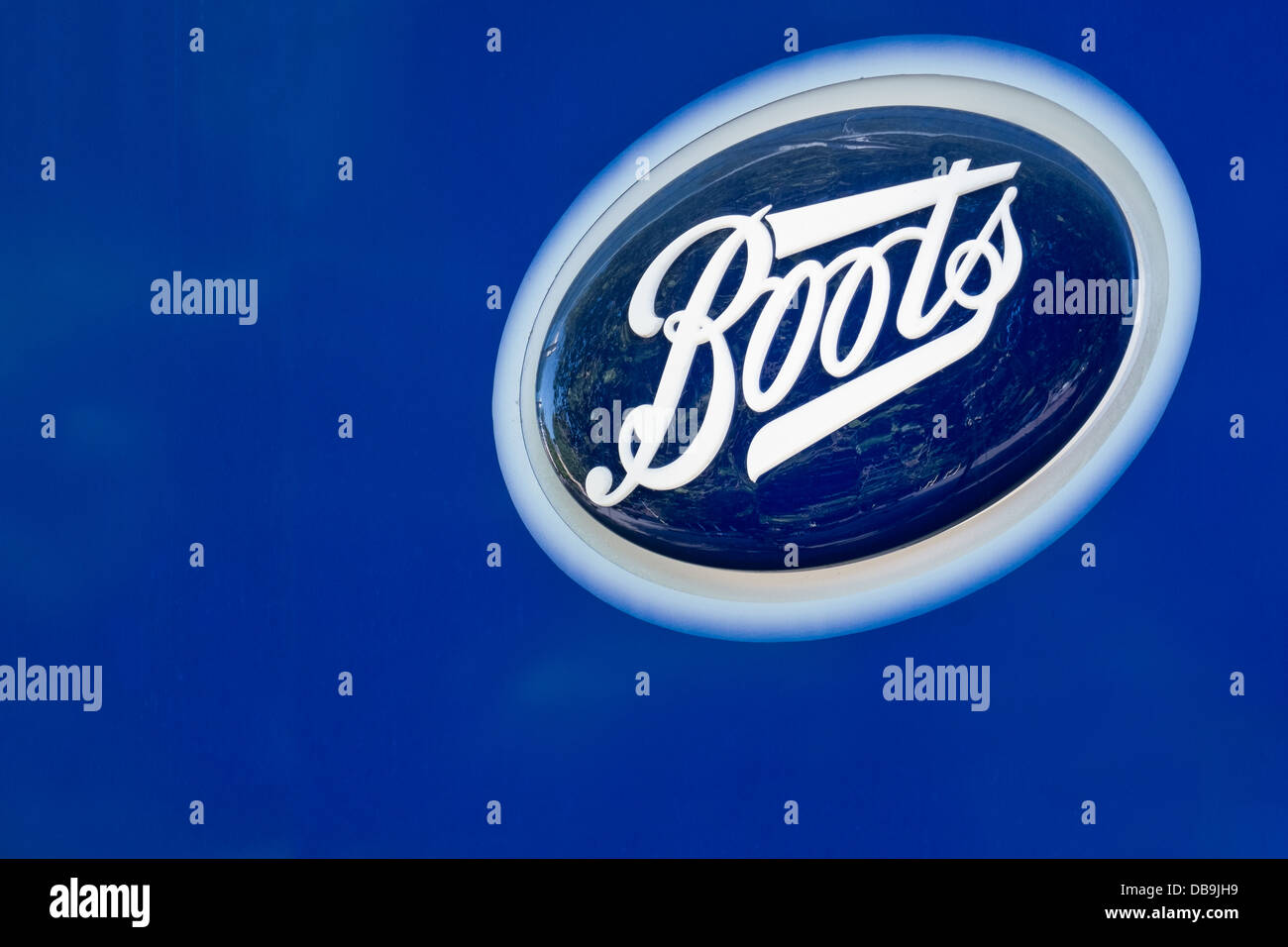 Boots chemists logo name hi-res stock photography and images - Alamy