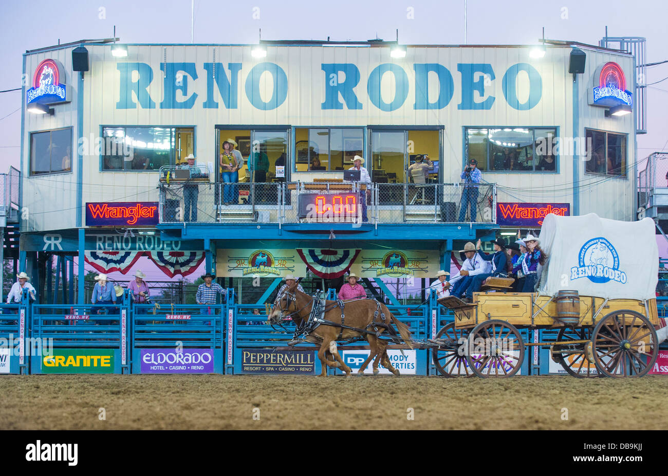 Rodeo wagon hi-res stock photography and images - Alamy
